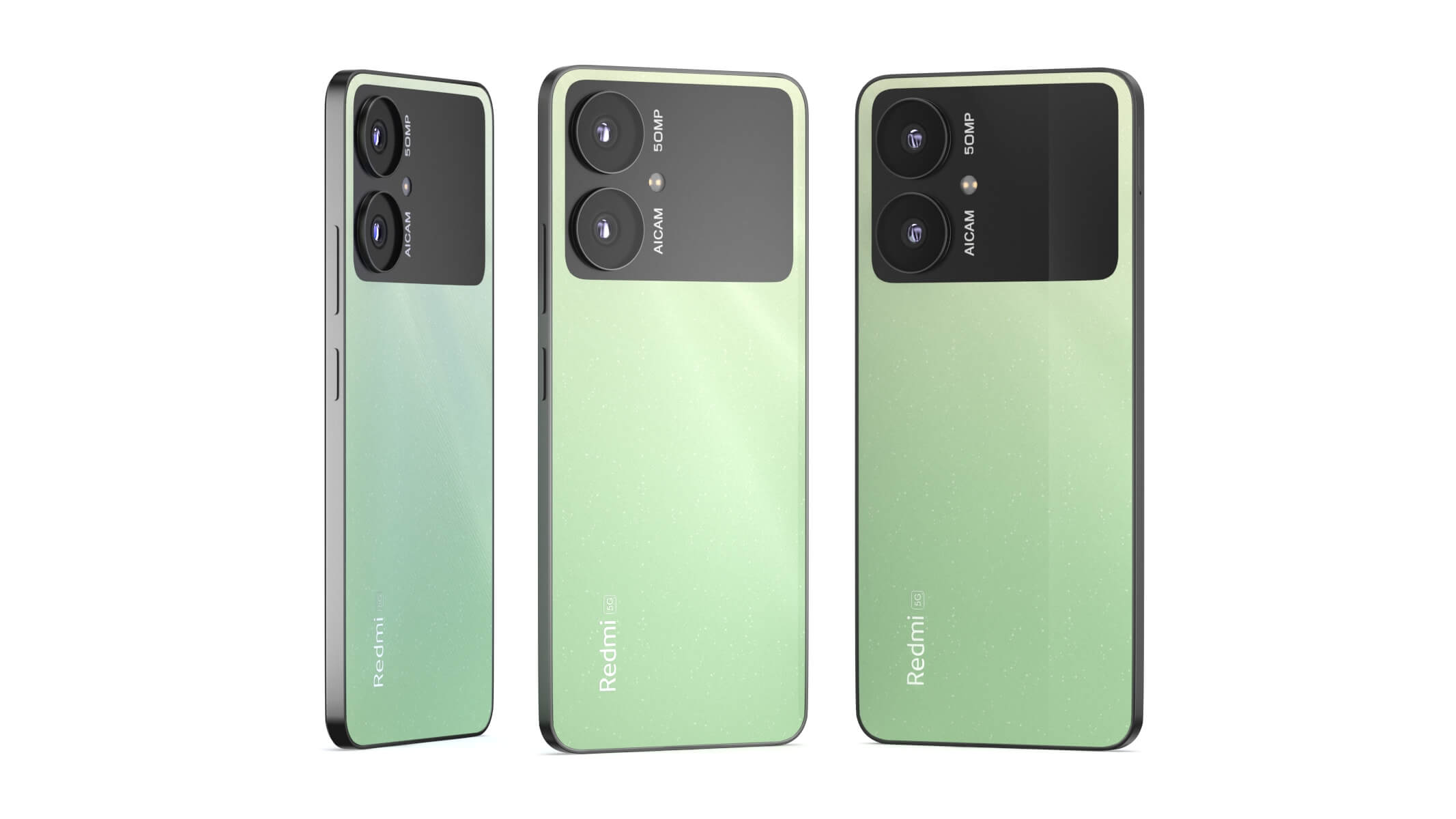 Xiaomi Redmi 13R Green - 3D Model by frezzy