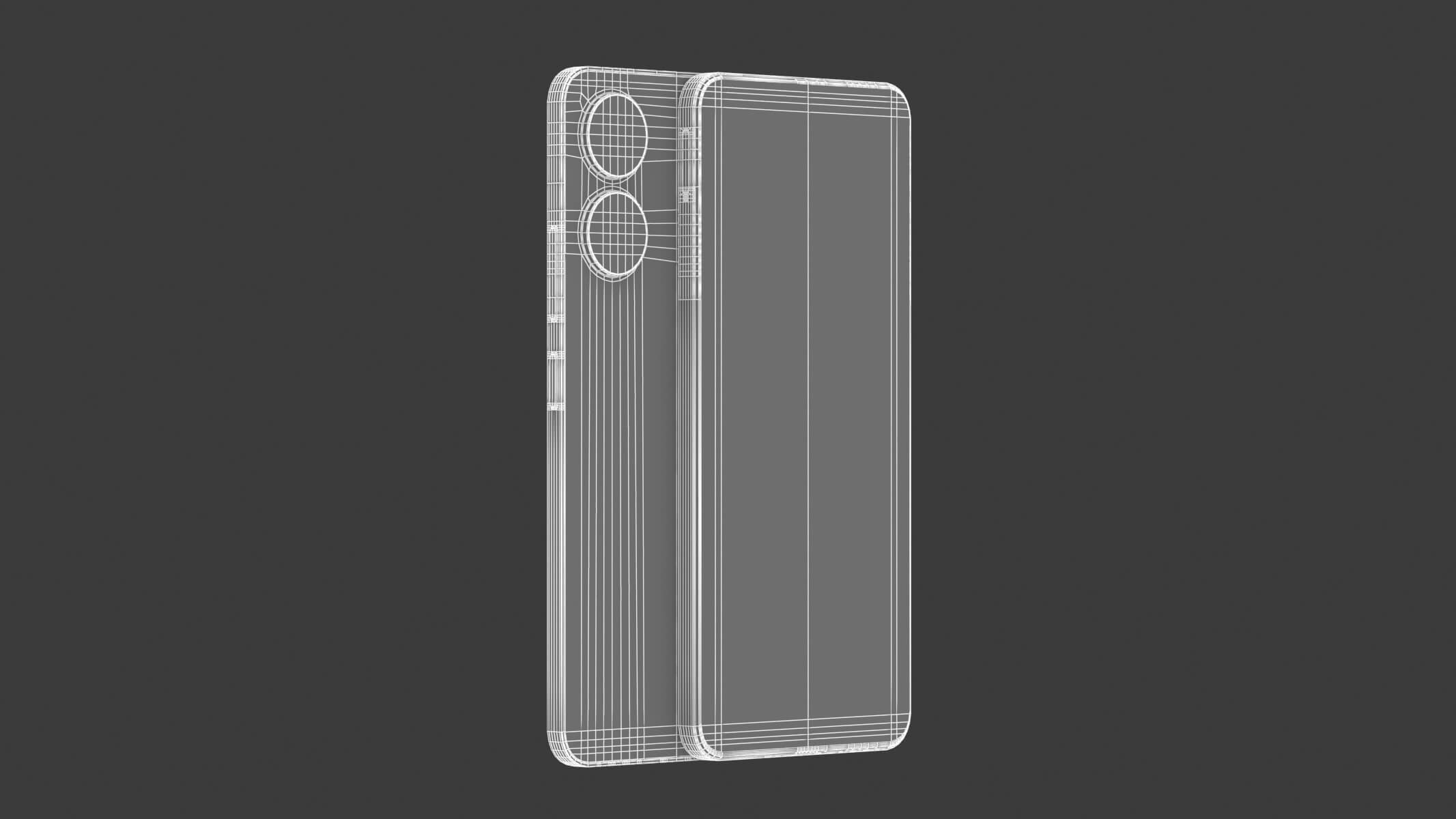 Xiaomi Redmi 13R Green - 3D Model by frezzy