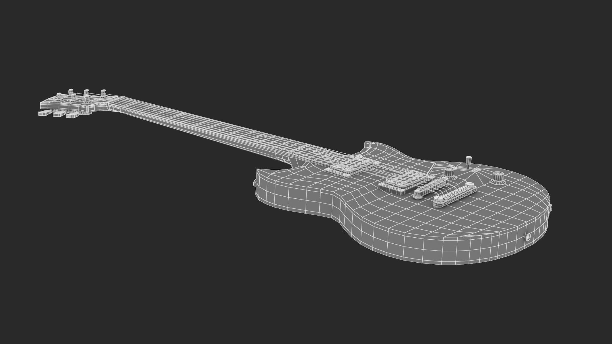 Yamaha Electric Guitar RS320 - 3D Model by frezzy