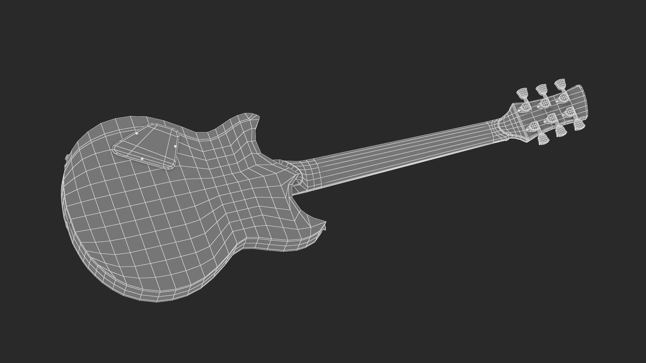 Yamaha Electric Guitar RS320 - 3D Model by frezzy