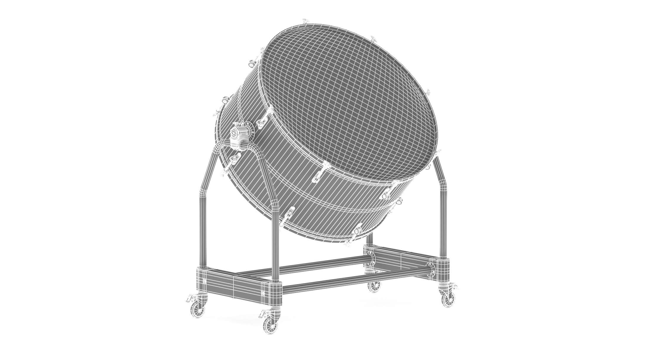 Yamaha Percussion Bass Drum CB-9000 Series 3D Model by frezzy