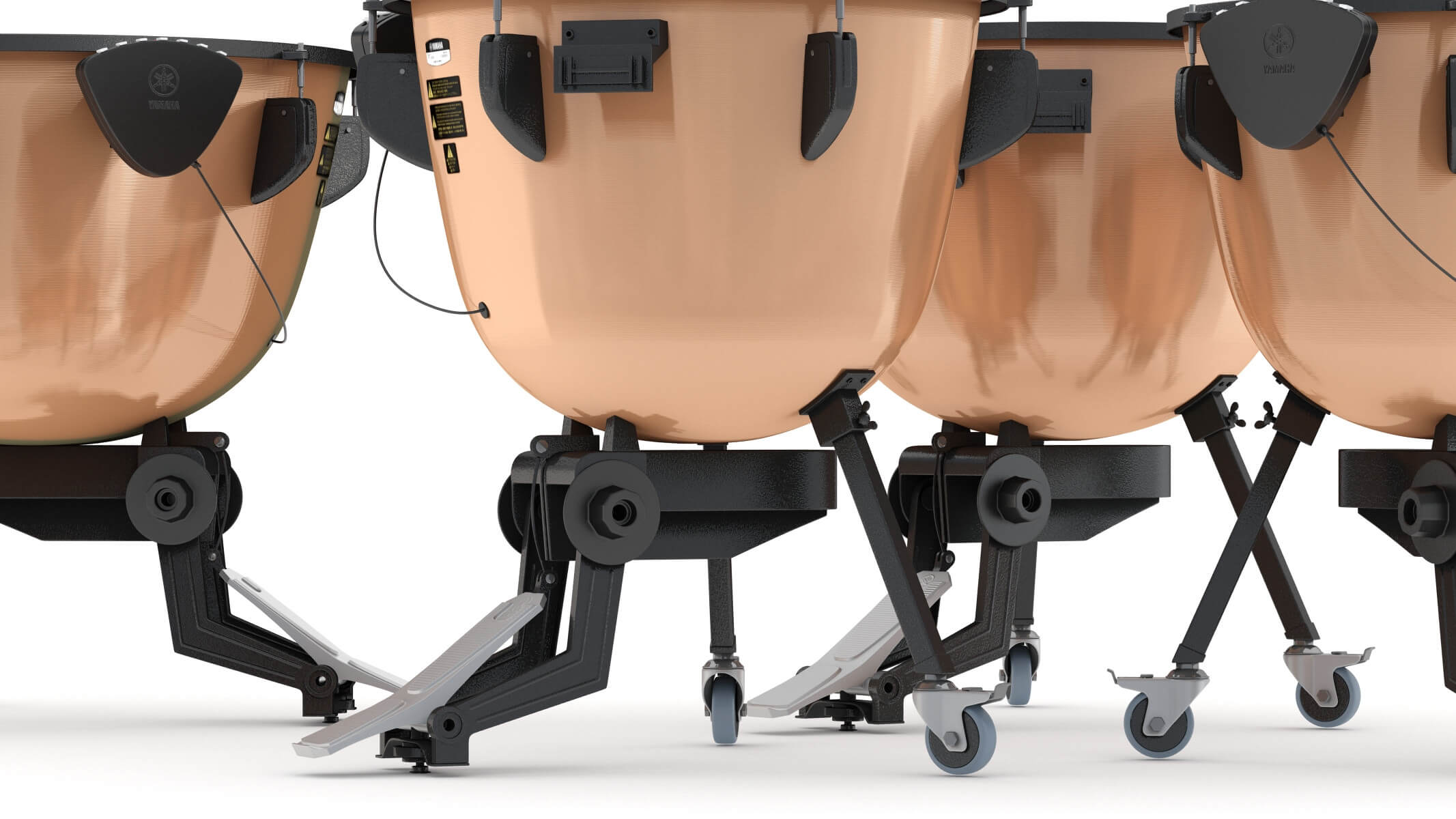Yamaha Percussion Timpani TP-3300 Series 3D Model by frezzy