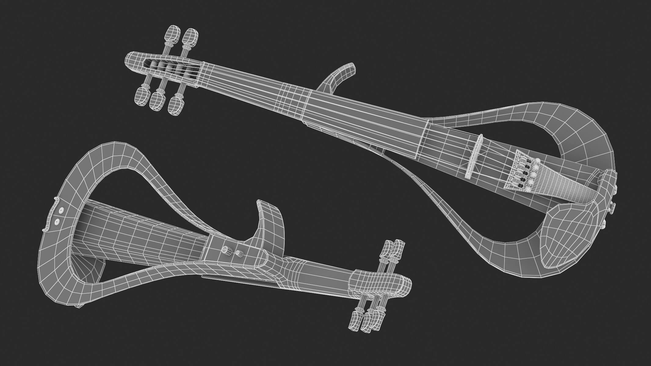 Yamaha String Electric YEV-105 3D Model by frezzy