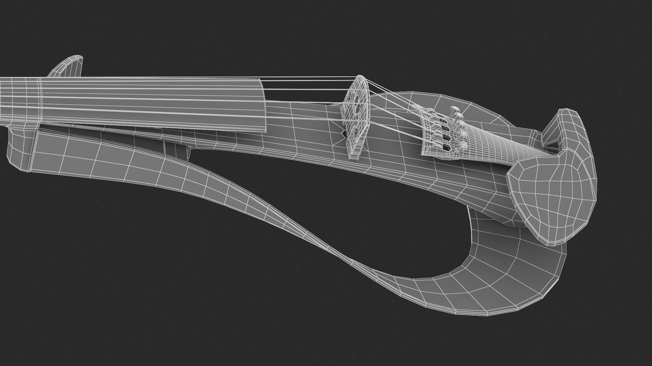 Yamaha String Electric YEV-105 3D Model by frezzy