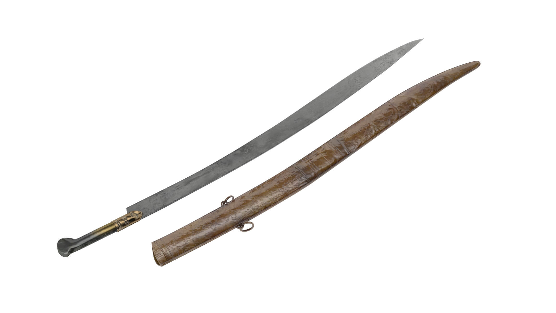 Yatagan - 3D Model by frezzy