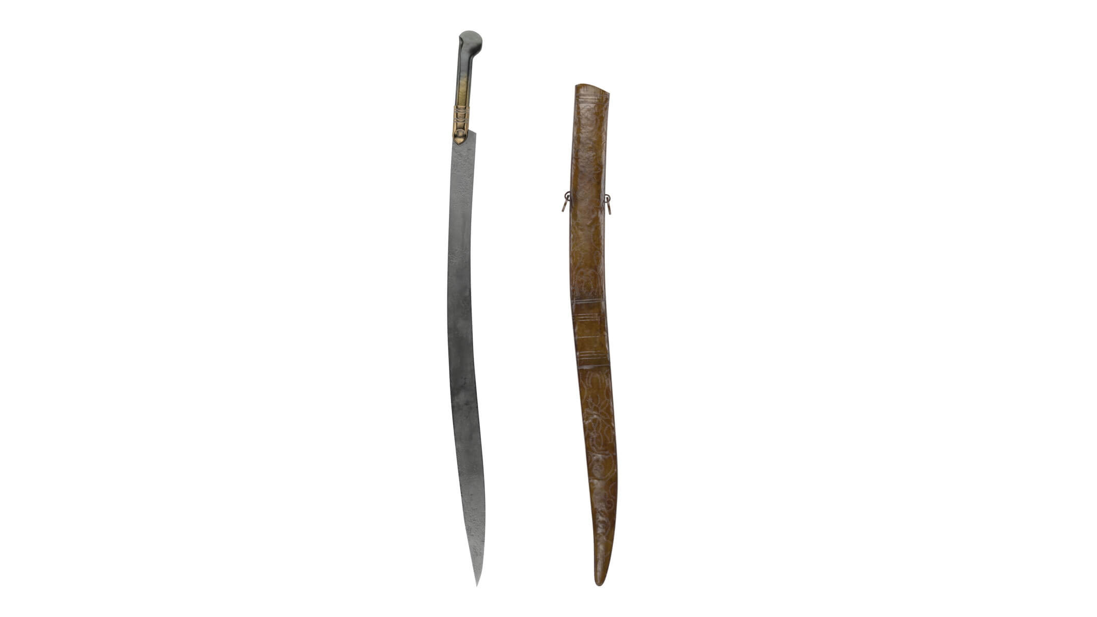 Yatagan - 3D Model by frezzy