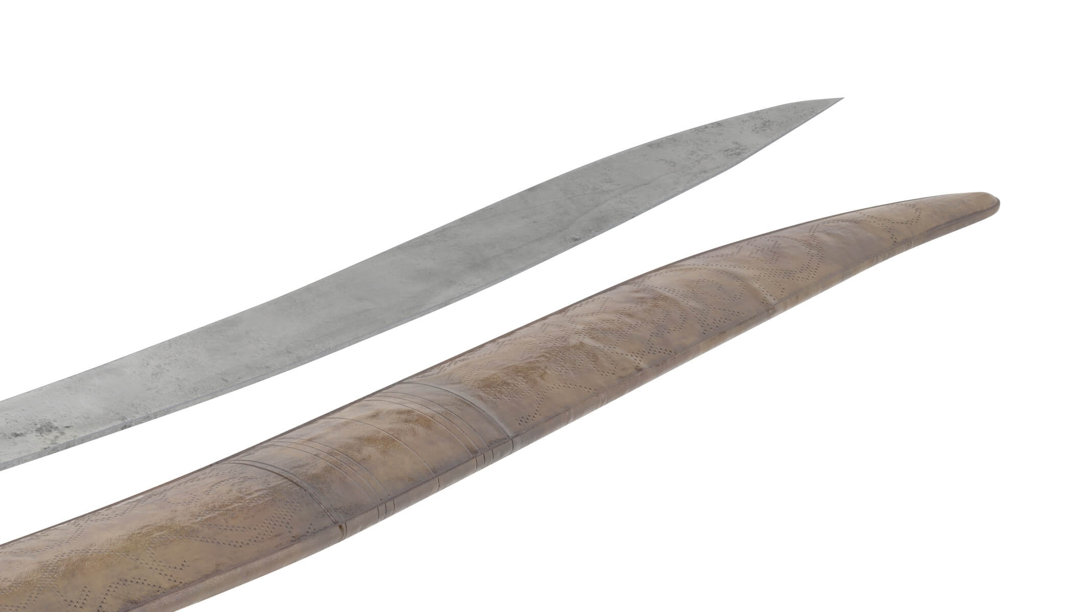 Yatagan - 3D Model by frezzy