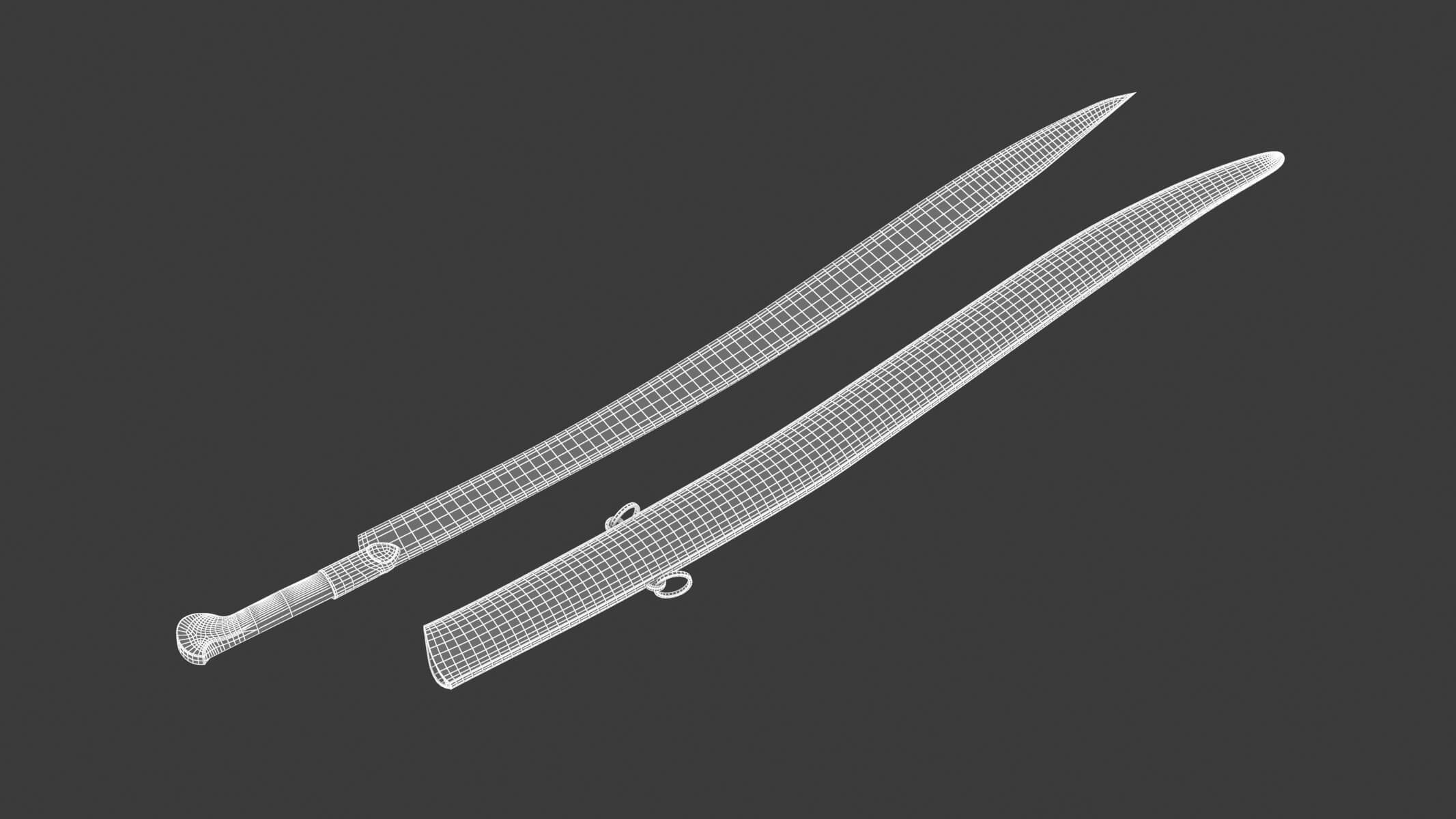 Yatagan 3d Model By Frezzy