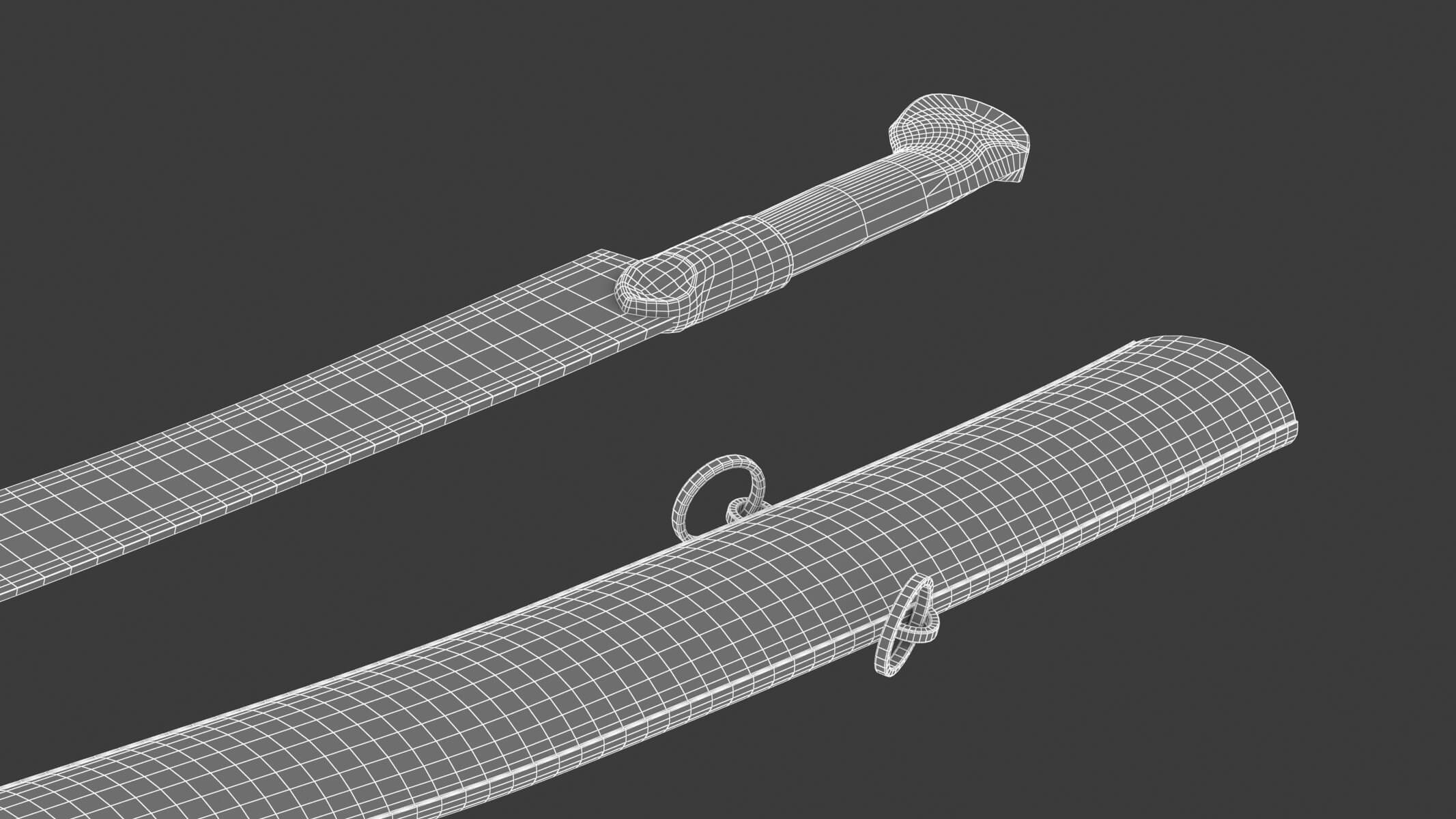Yatagan - 3D Model by frezzy
