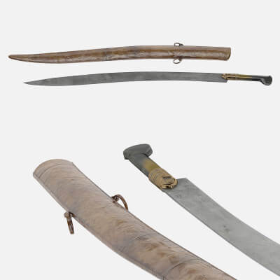 Yatagan - 3D Model by frezzy