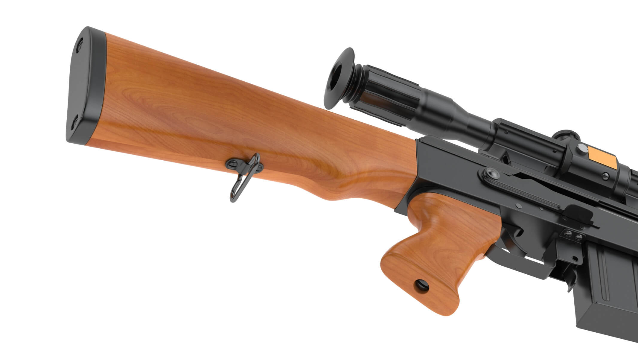 Zastava M76 - 3D Model by frezzy