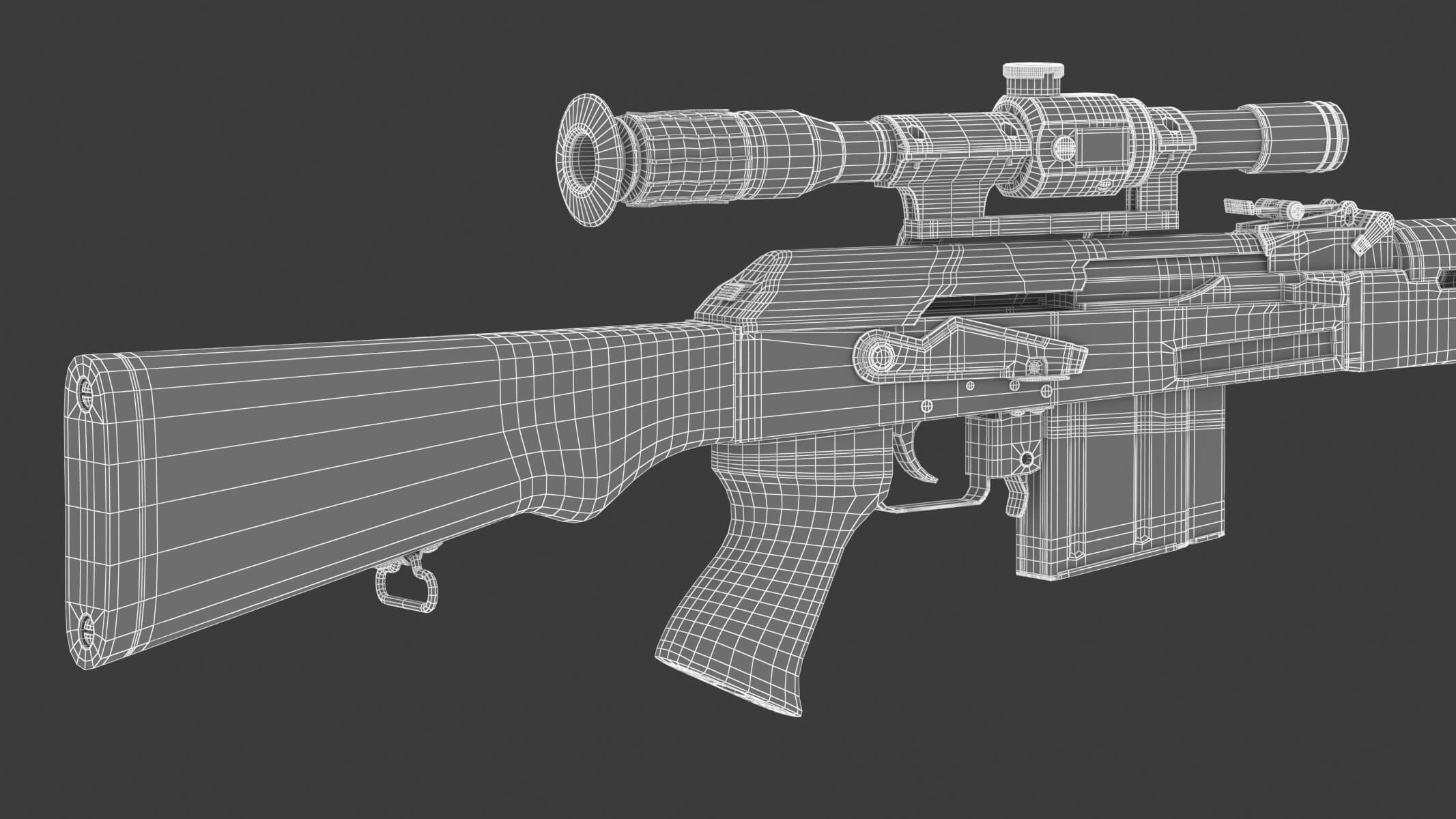 Zastava M76 - 3D Model by frezzy