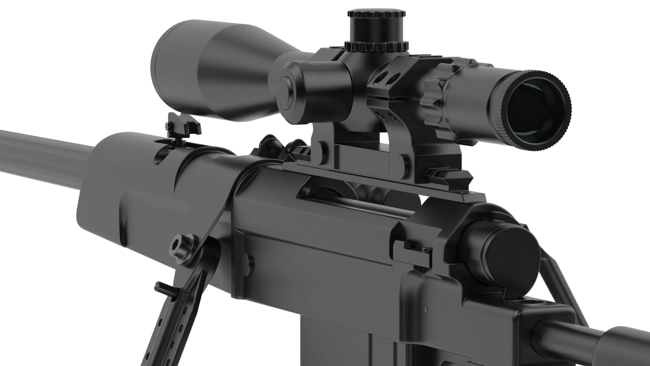 Zastava M93 Black Arrow Anti-Materiel Rifle 3D Model by frezzy