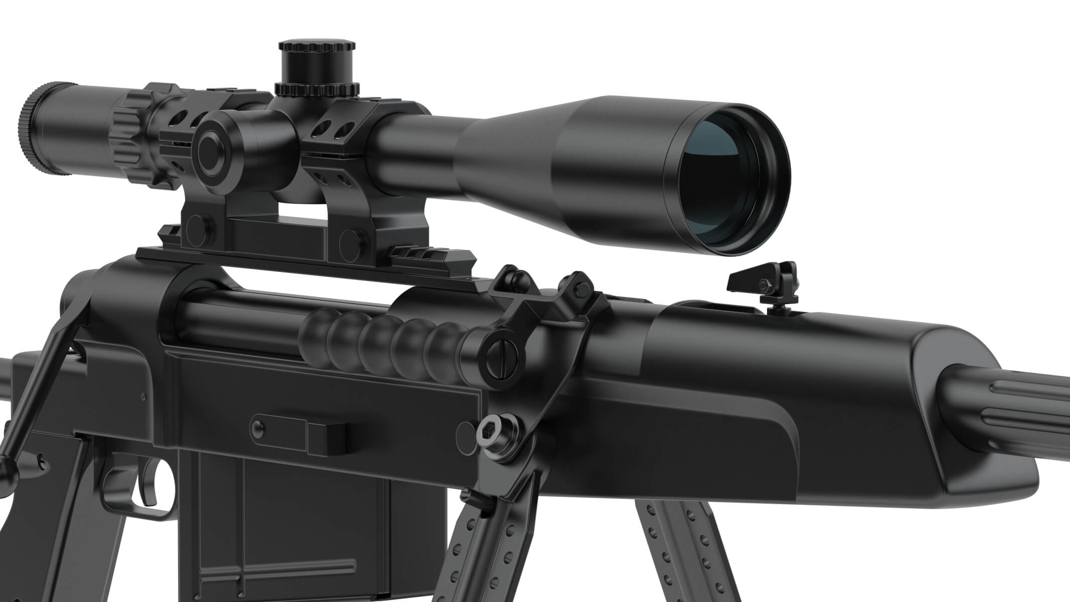 Zastava M93 Black Arrow Anti-Materiel Rifle 3D Model by frezzy