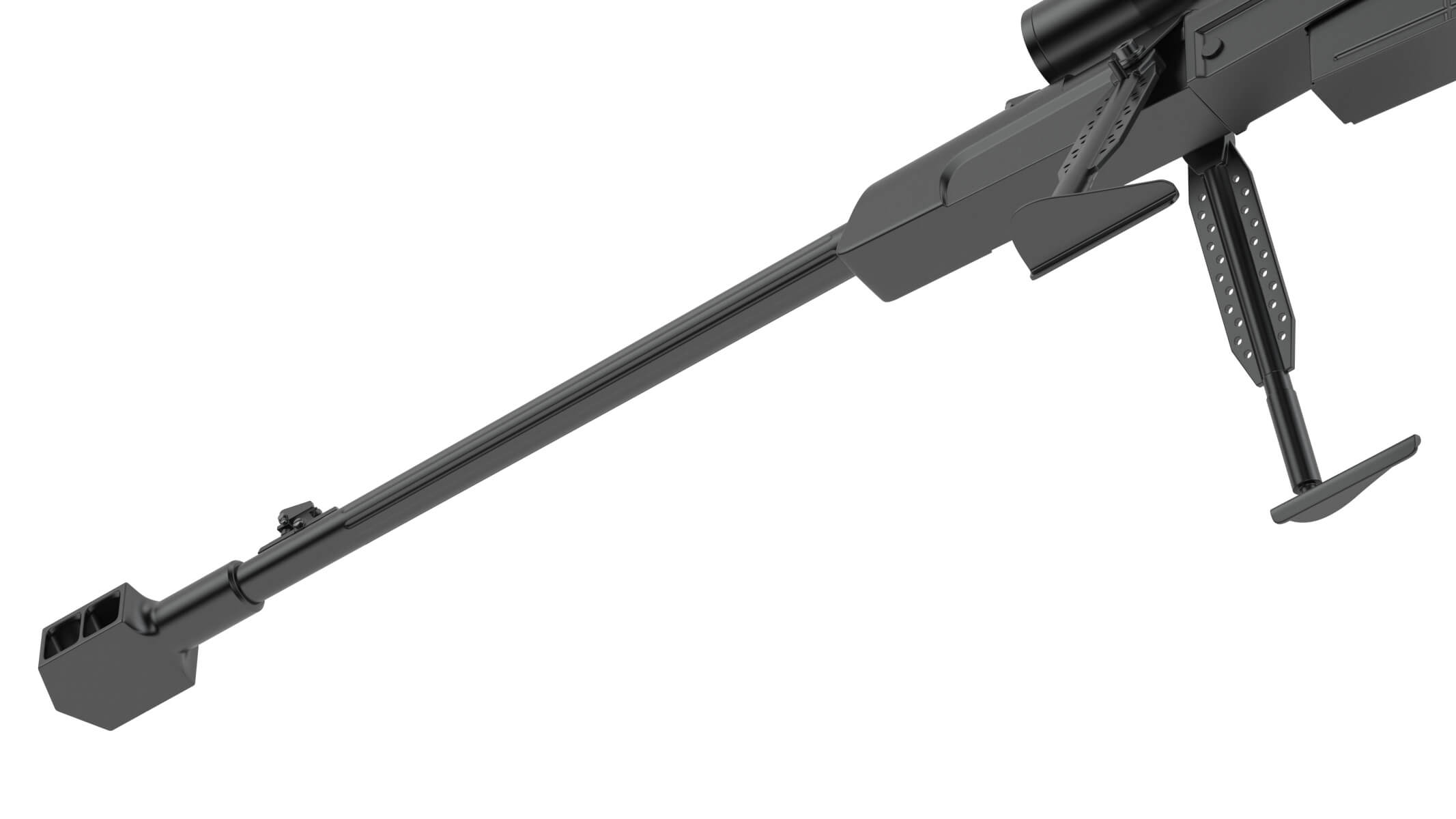 Zastava M93 Black Arrow Anti-Materiel Rifle 3D Model by frezzy