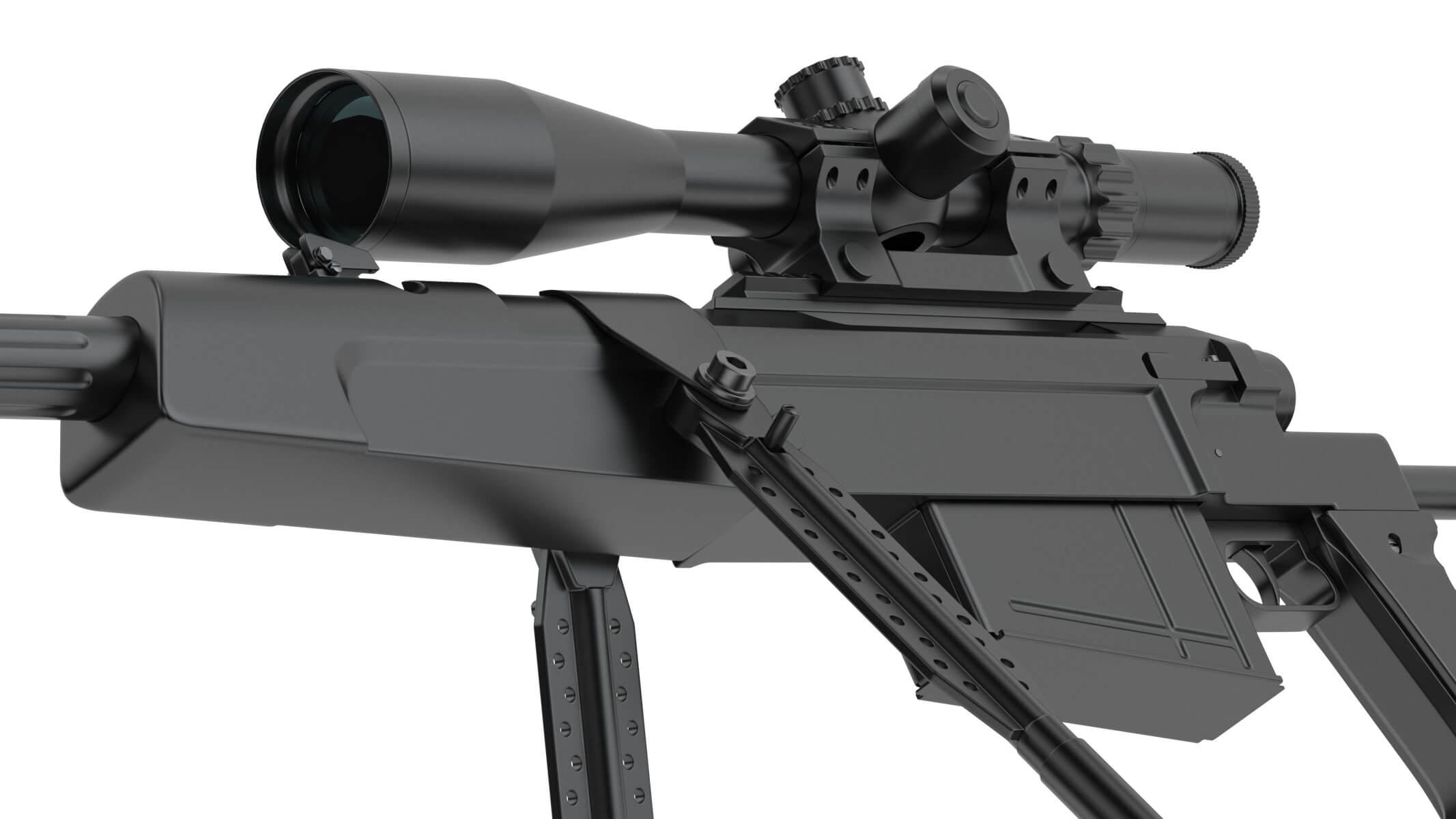 Zastava M93 Black Arrow Anti-Materiel Rifle 3D Model by frezzy