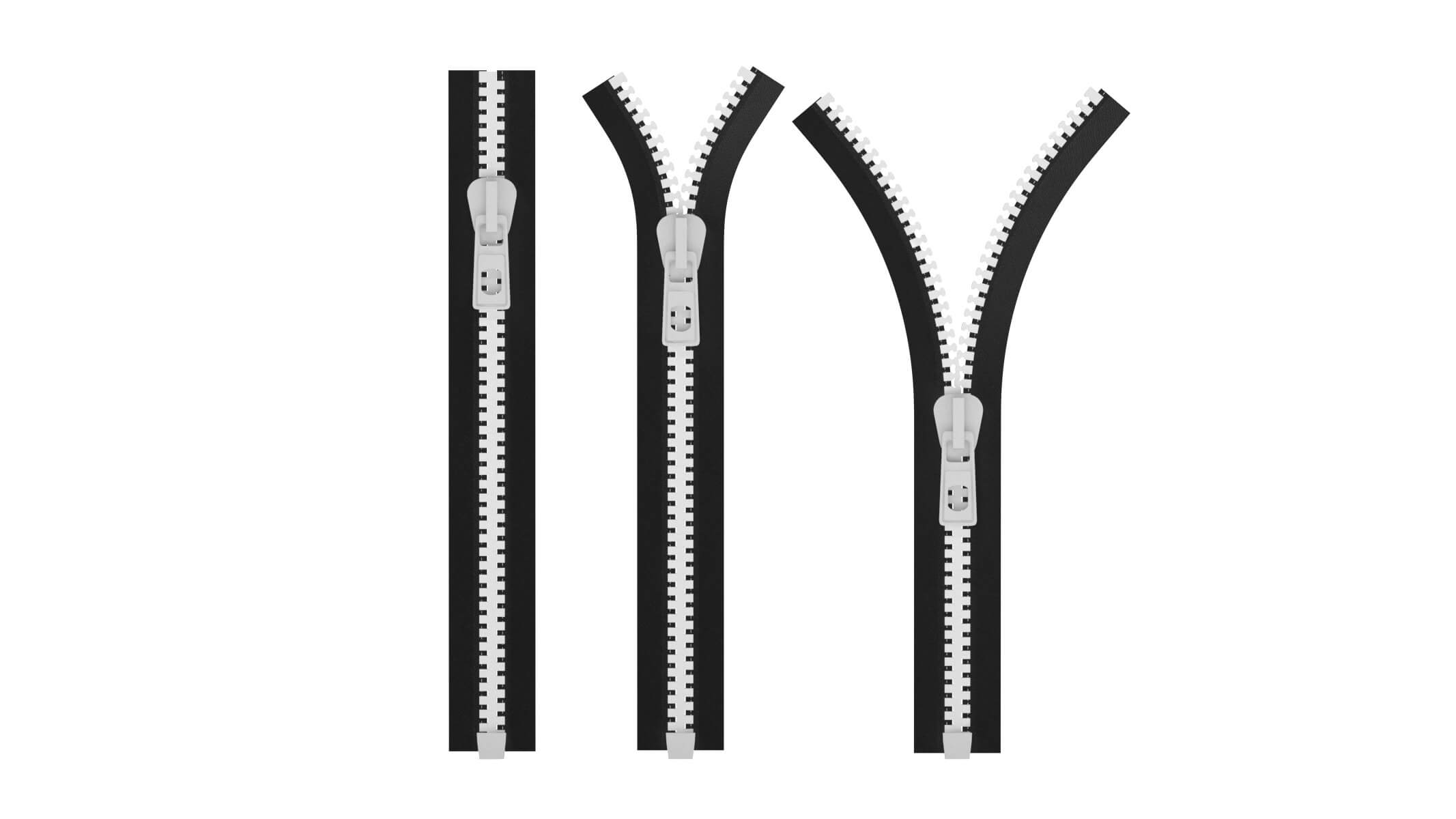 Zipper Accessory - 3D Model by frezzy