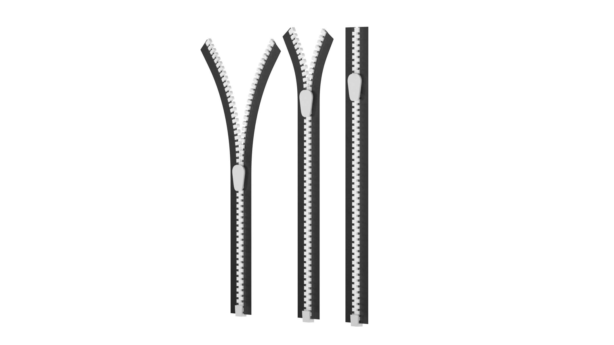 Zipper Accessory - 3D Model by frezzy