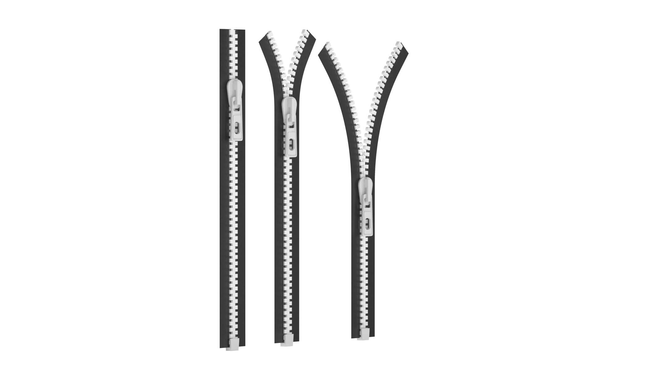 Zipper Accessory - 3D Model by frezzy