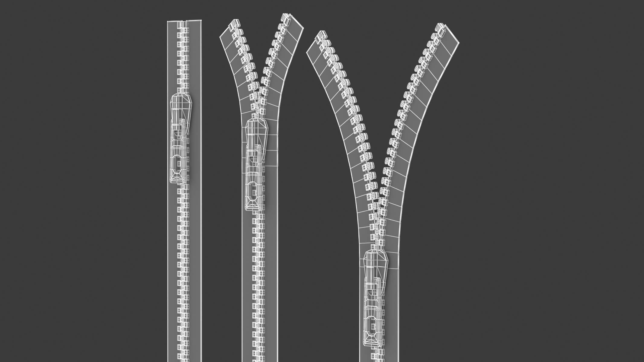 Zipper Accessory - 3D Model by frezzy