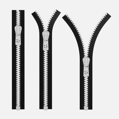 Zipper Accessory - 3D Model by frezzy