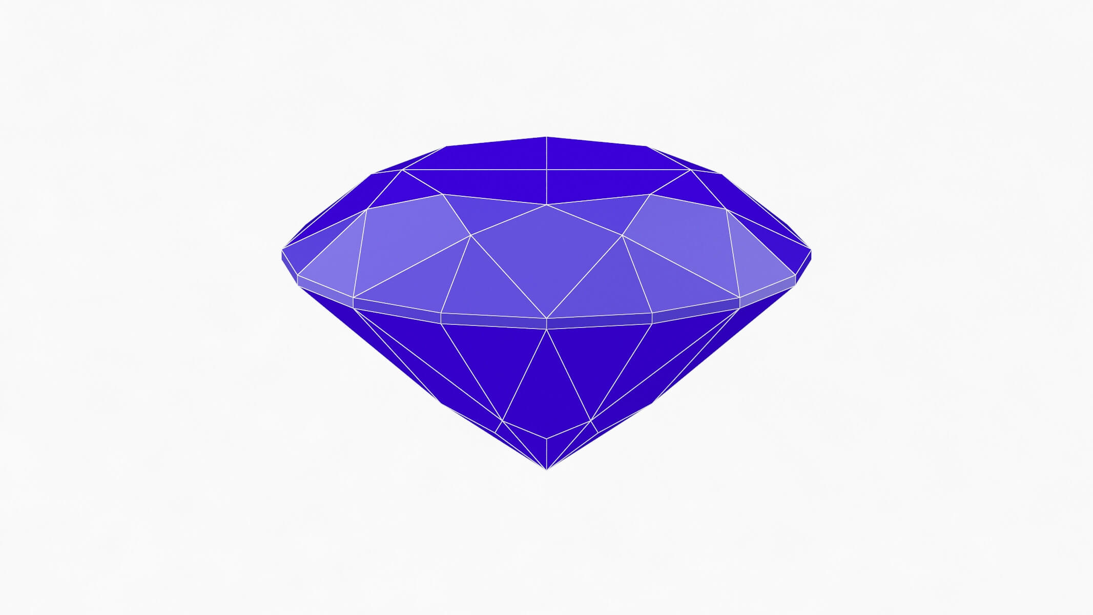 Zircon Gemstone - 3D Model by frezzy