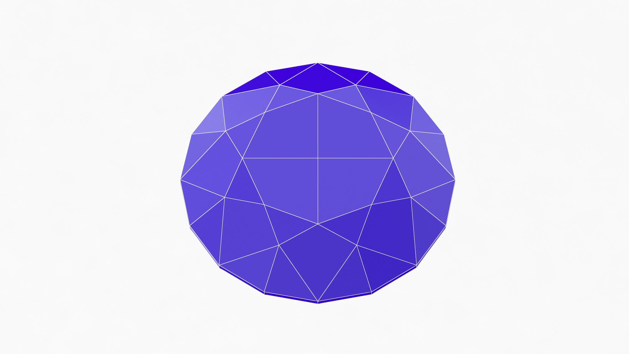 Zircon Gemstone - 3D Model by frezzy