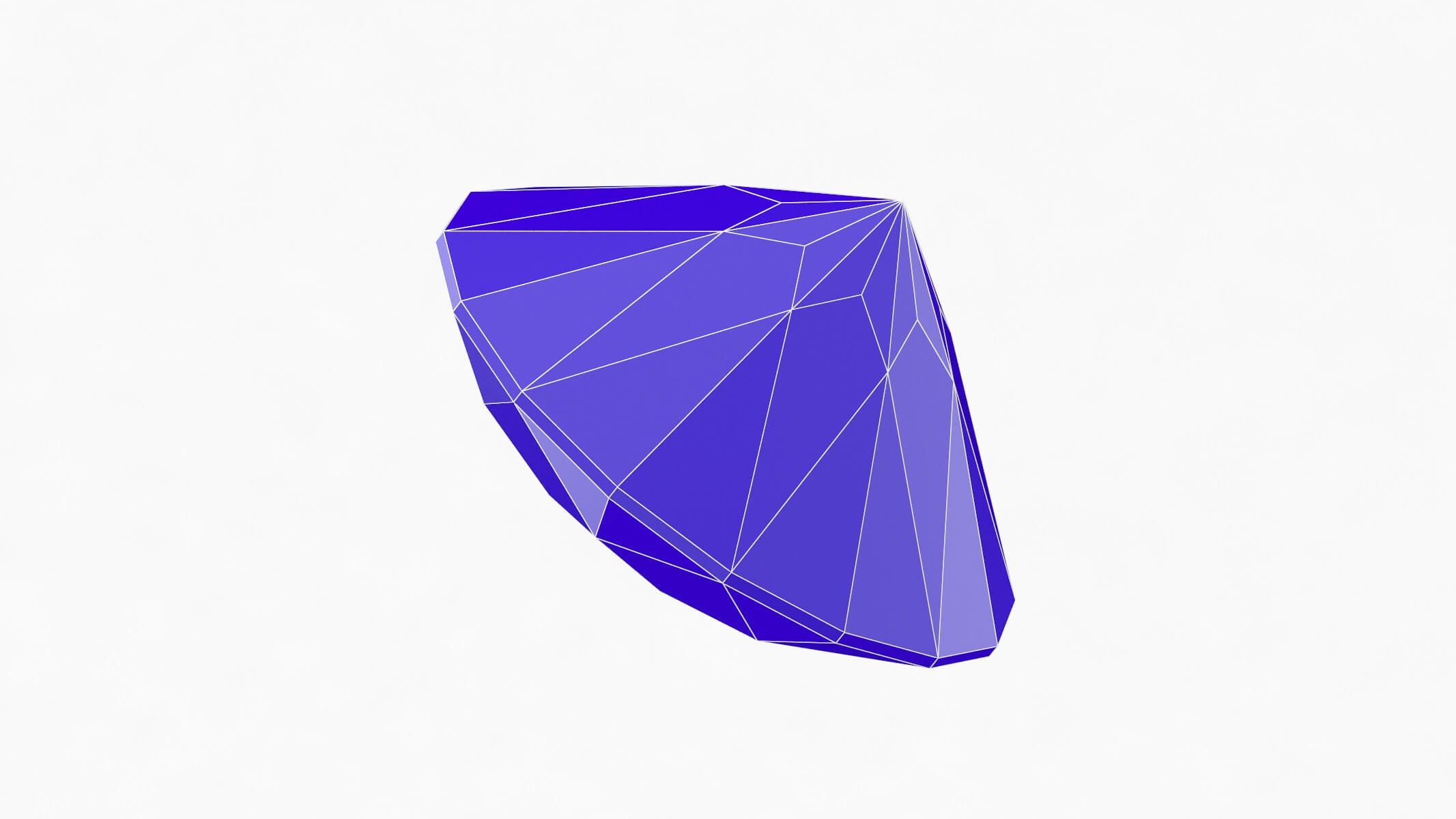 Zircon Gemstone - 3D Model by frezzy
