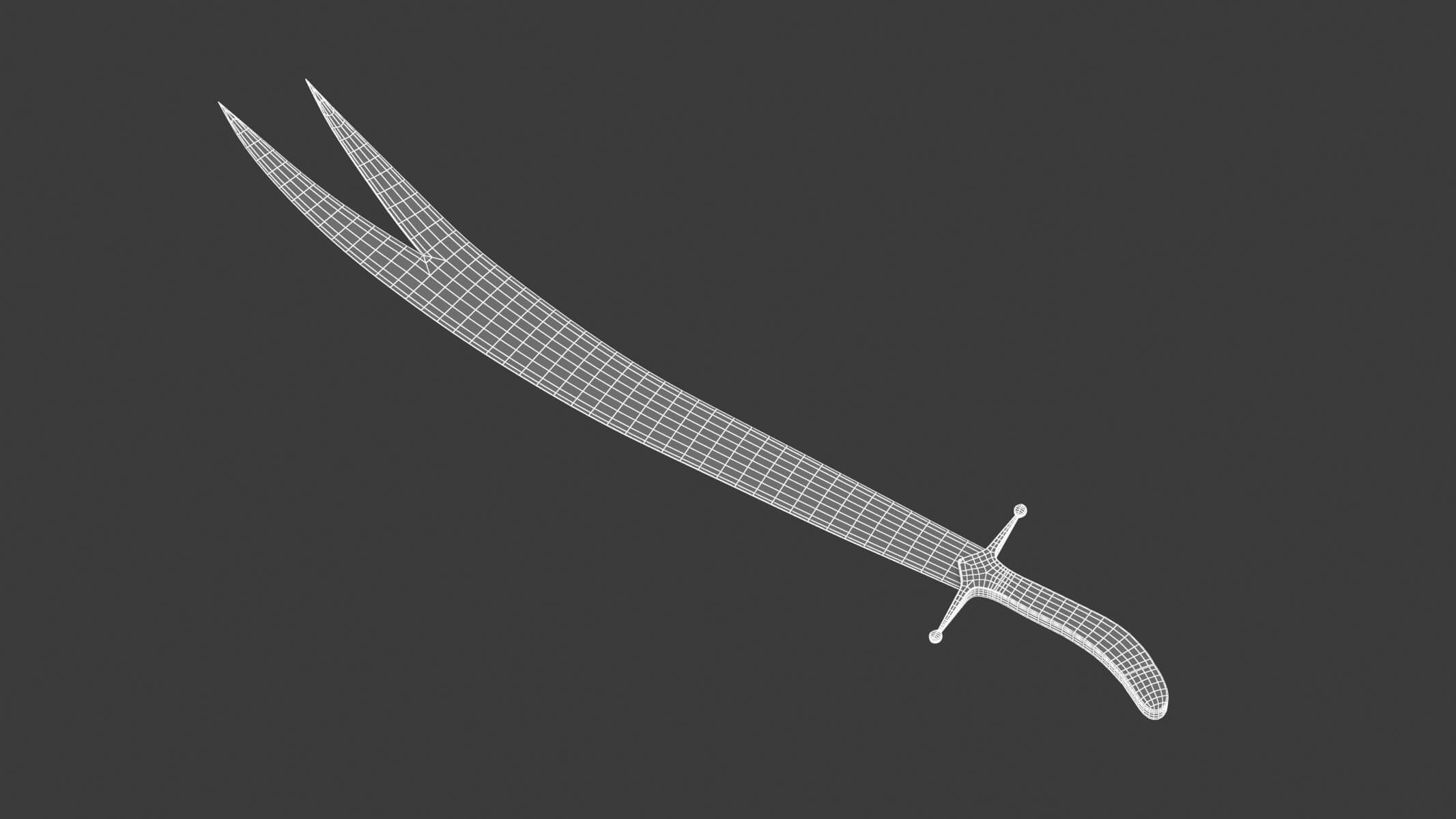 Zulfiqar 3d Model By Frezzy 