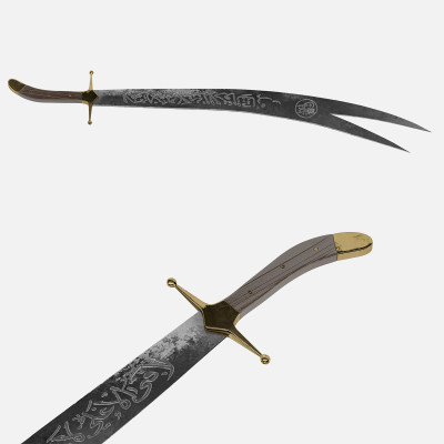 Zulfiqar - 3D Model by frezzy