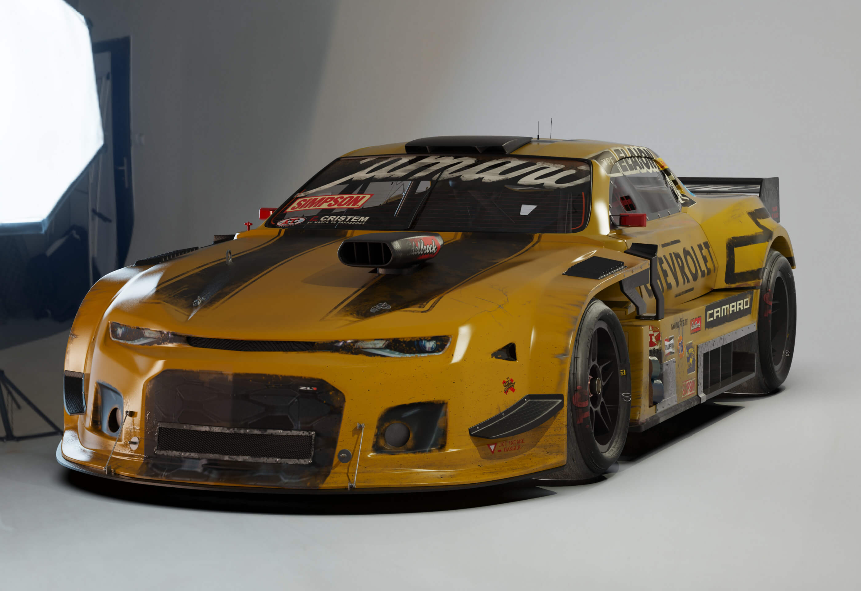 Camaro TC Concept 2024 - 3D Model by FRotondi