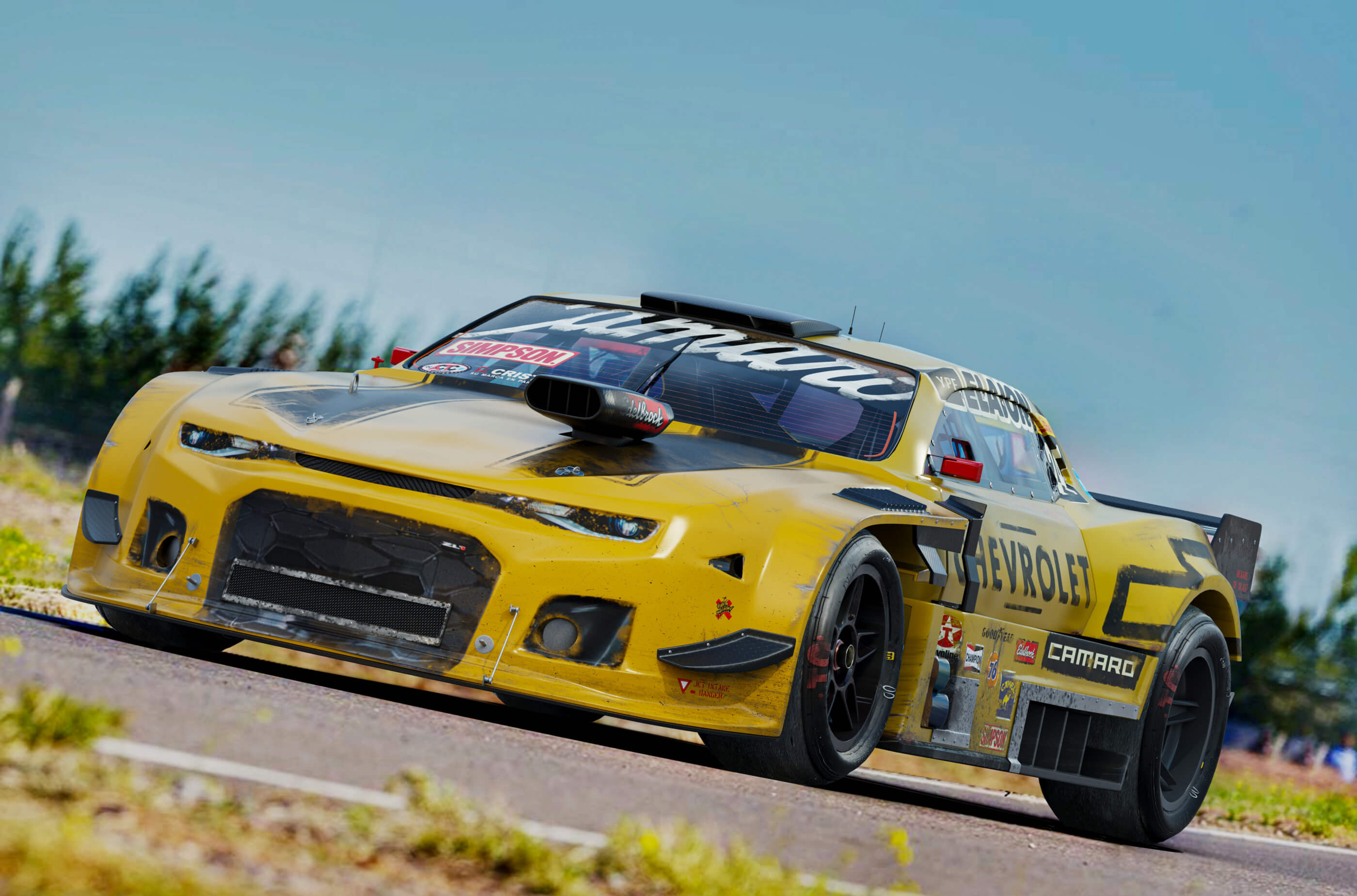 Camaro TC Concept 2024 - 3D Model by FRotondi