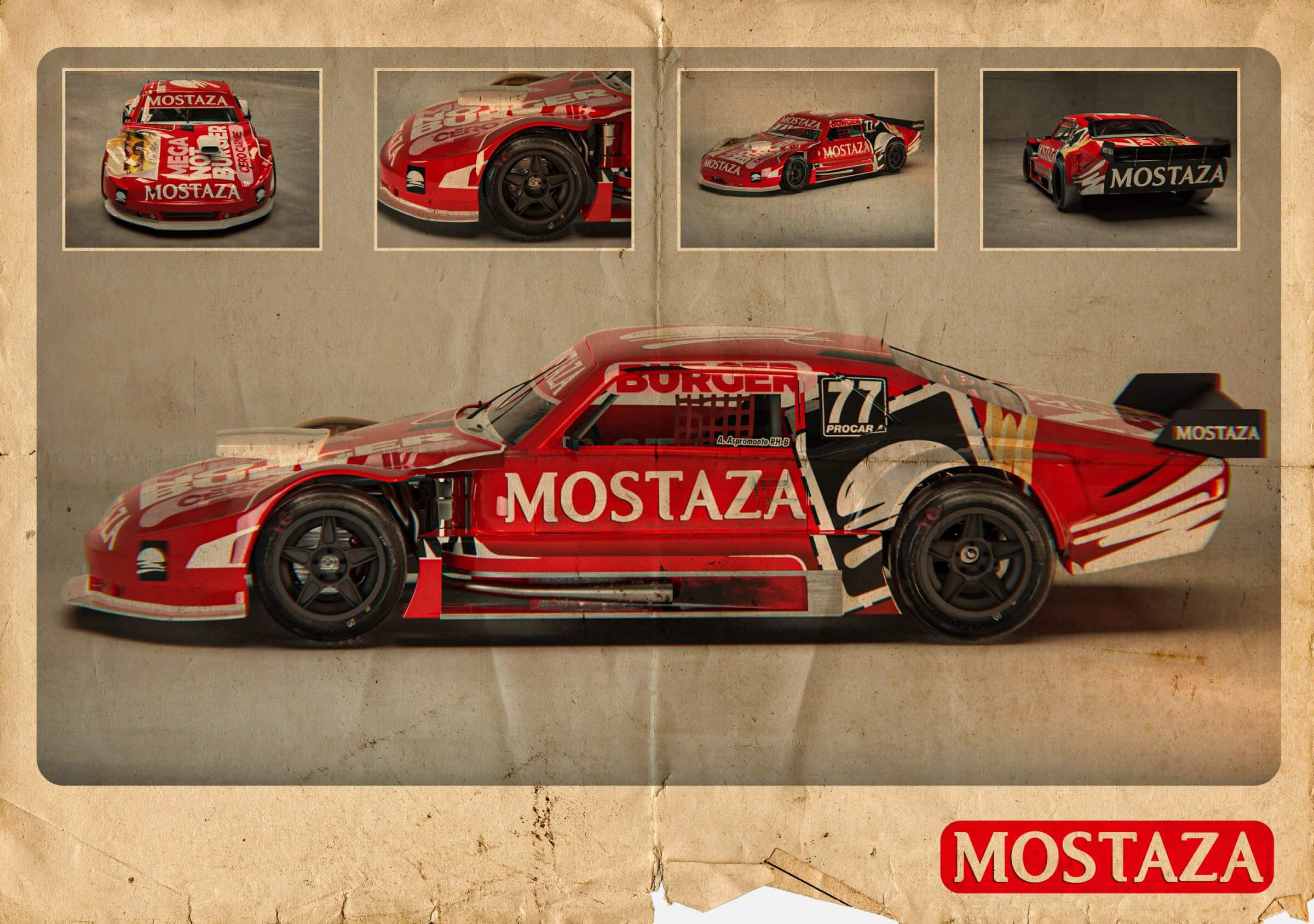 Chevrolet Turismo Carretera TC - 3D Model by FRotondi
