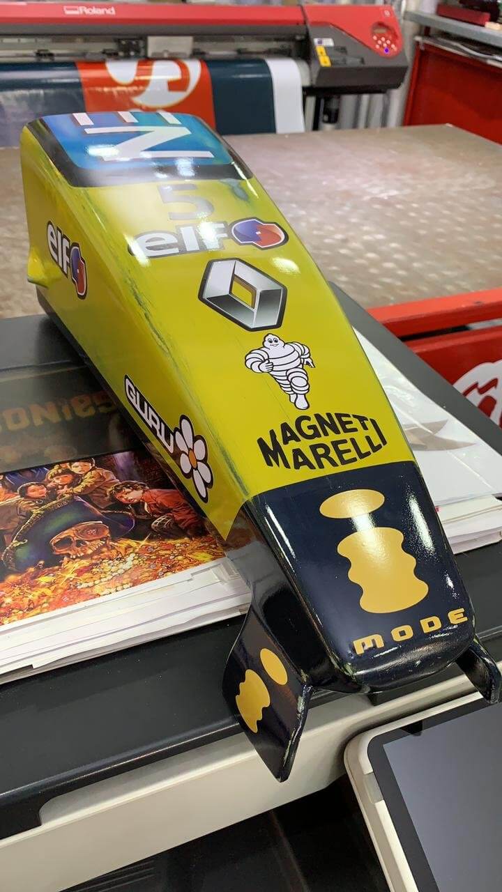 F1 Nose Renault R25 Fernando Alonso - 3D Model by FRotondi