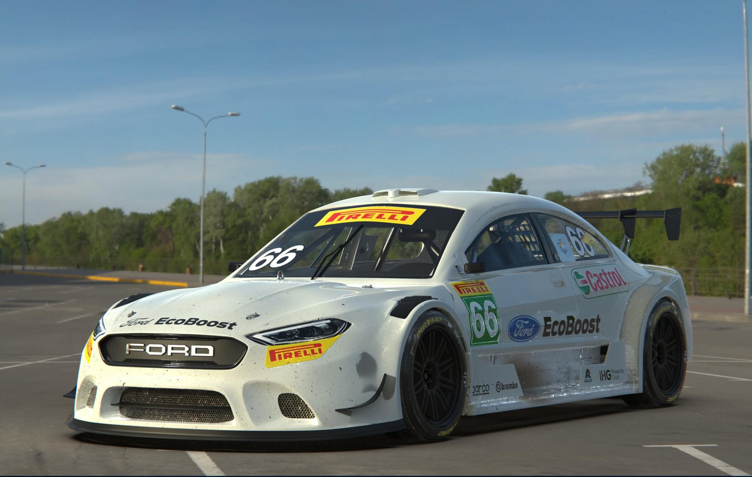 Ford Mondeo Top Race 2022 - 3D Model by FRotondi