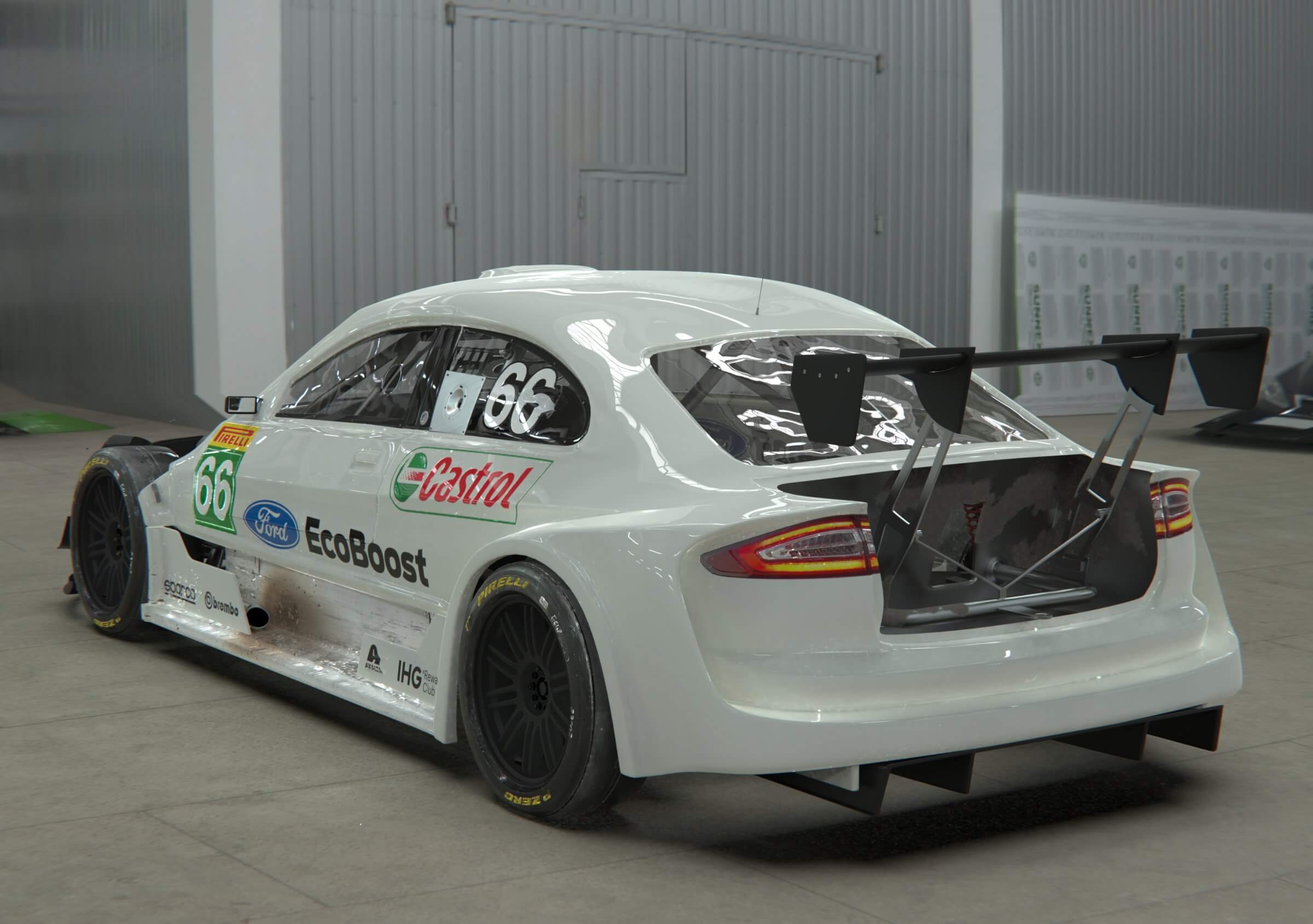 Ford Mondeo Top Race 2022 - 3D Model by FRotondi