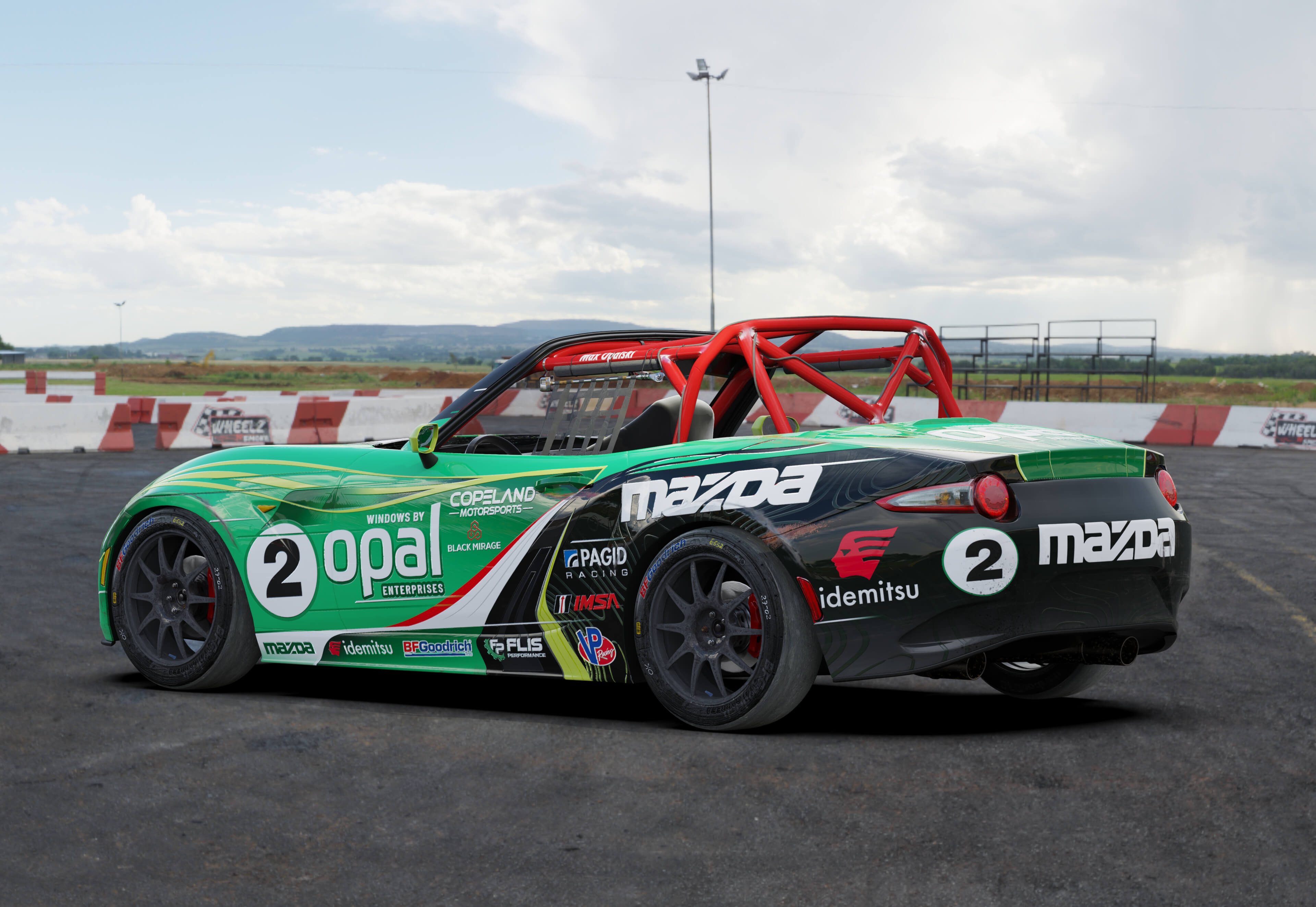 Mazda MX5 gen 3 Global Cup 3D Render | RenderHub Gallery