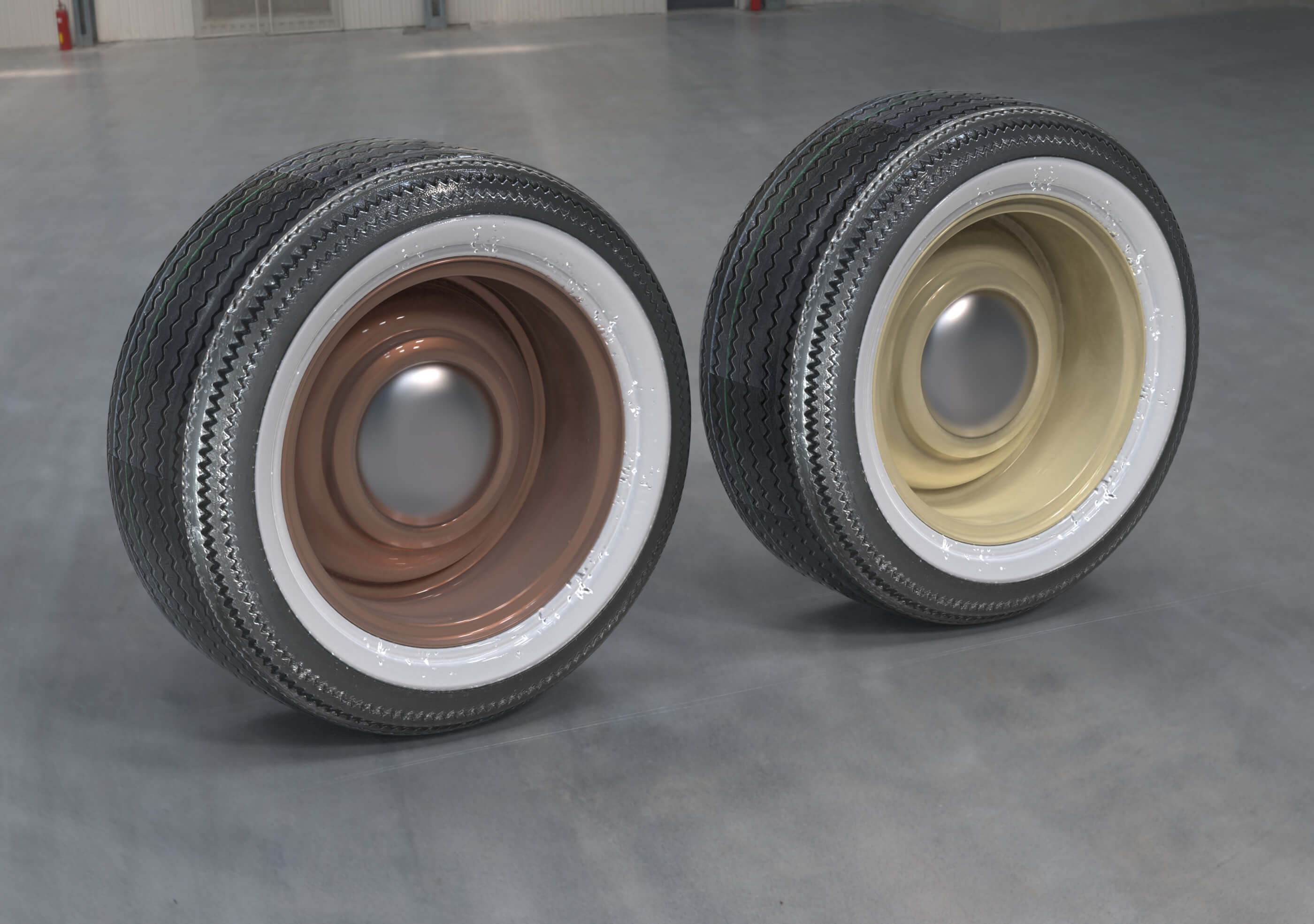 Hot Rod Rims - Free 3D Model by FRotondi