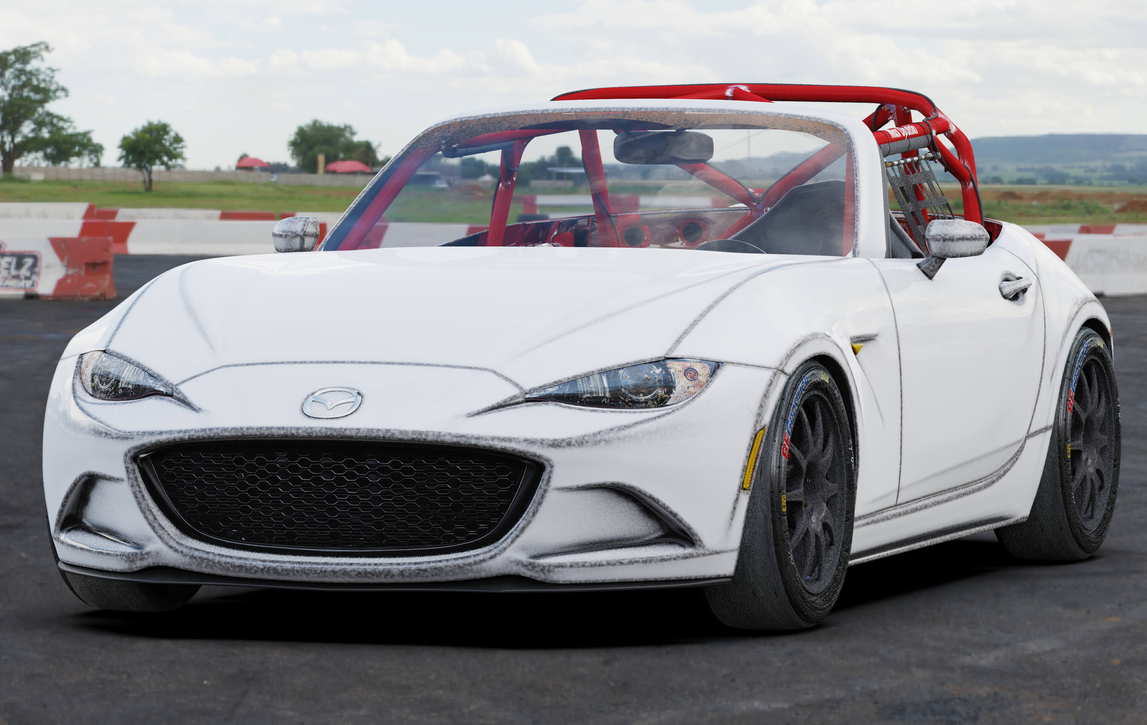 Mazda MX5 Gen 3 Global Cup - 3D Model by FRotondi
