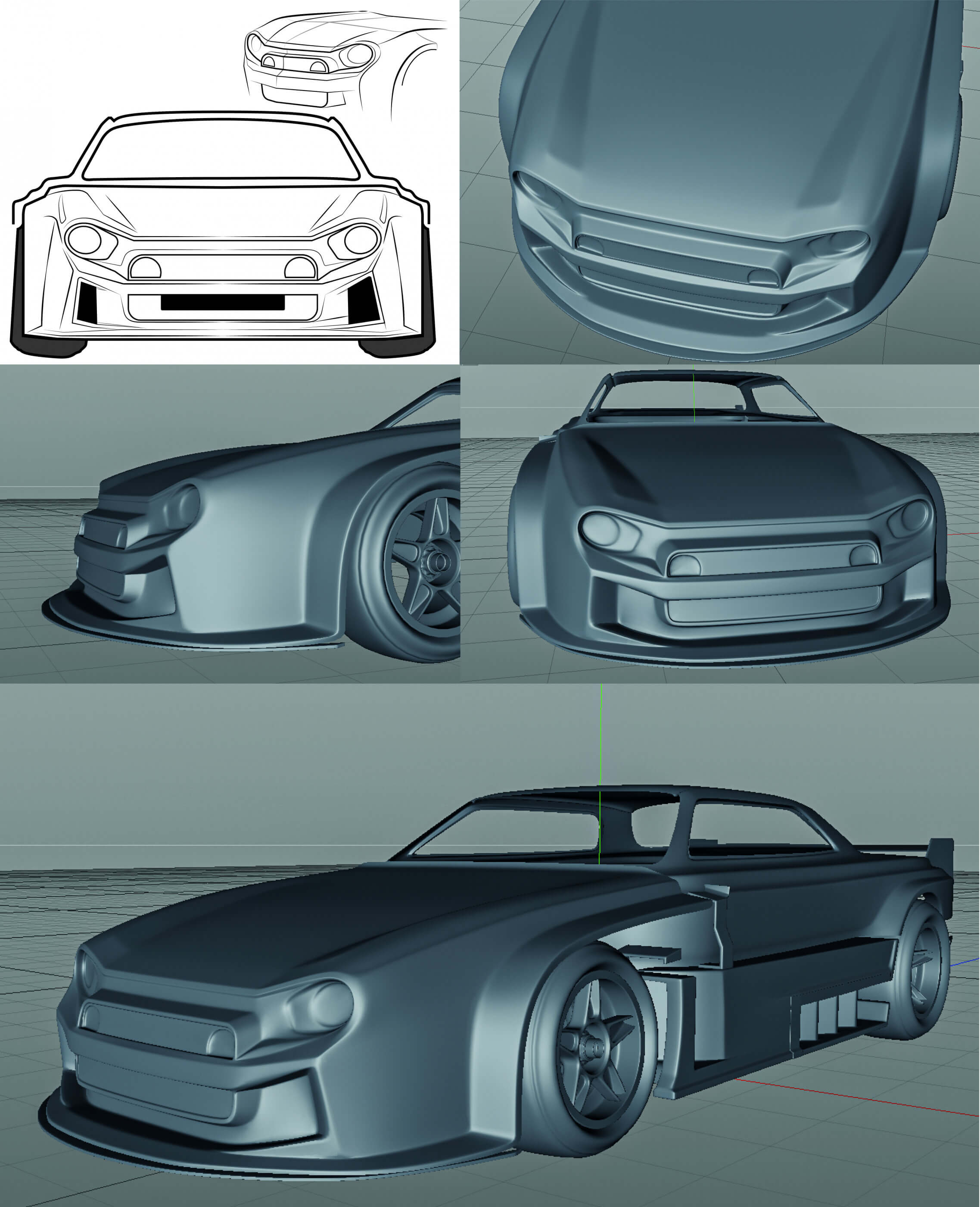 Renault Torino TC Concept - 3D Model by FRotondi
