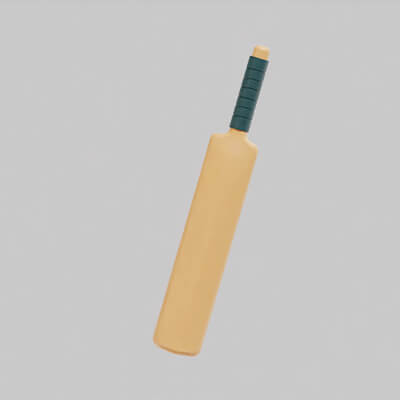 Cricket Bat Sports - 3D Model by fuhuj
