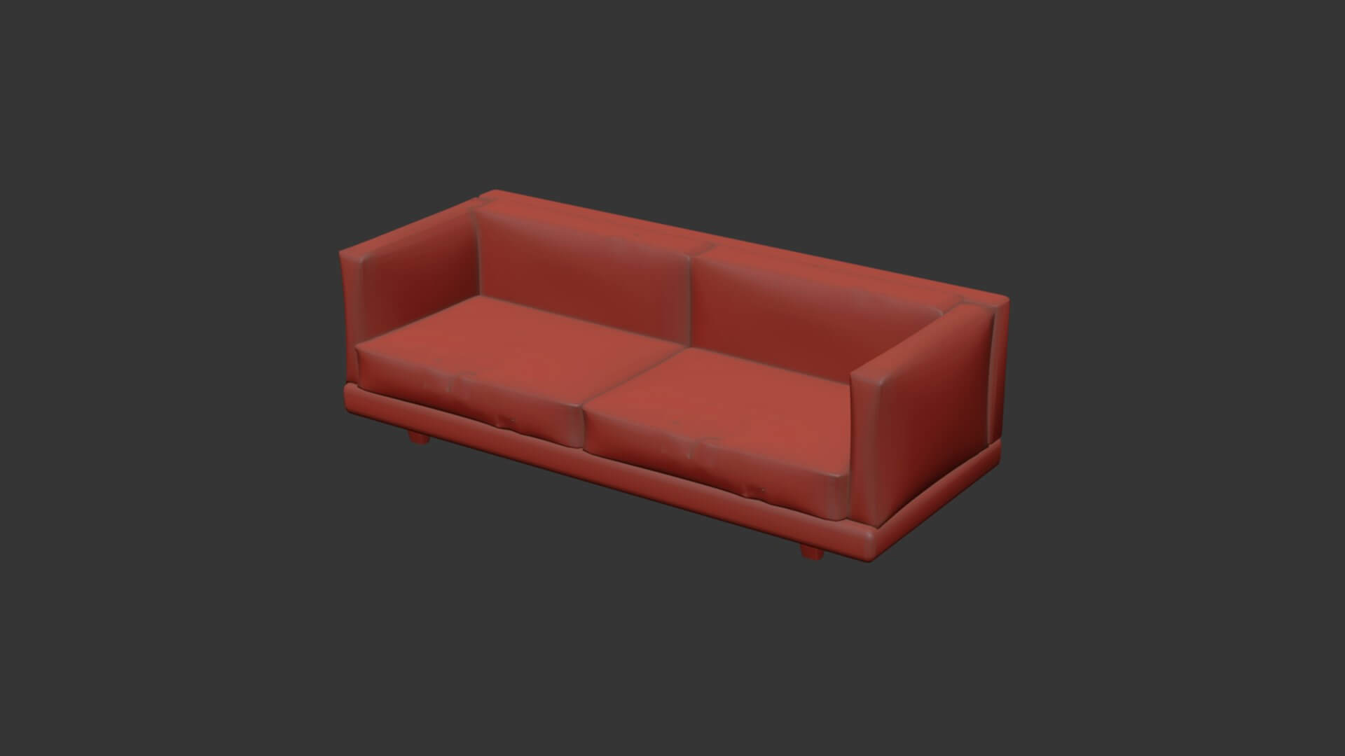 Comfortable Couch Sofa - 3D Model by Furqan03