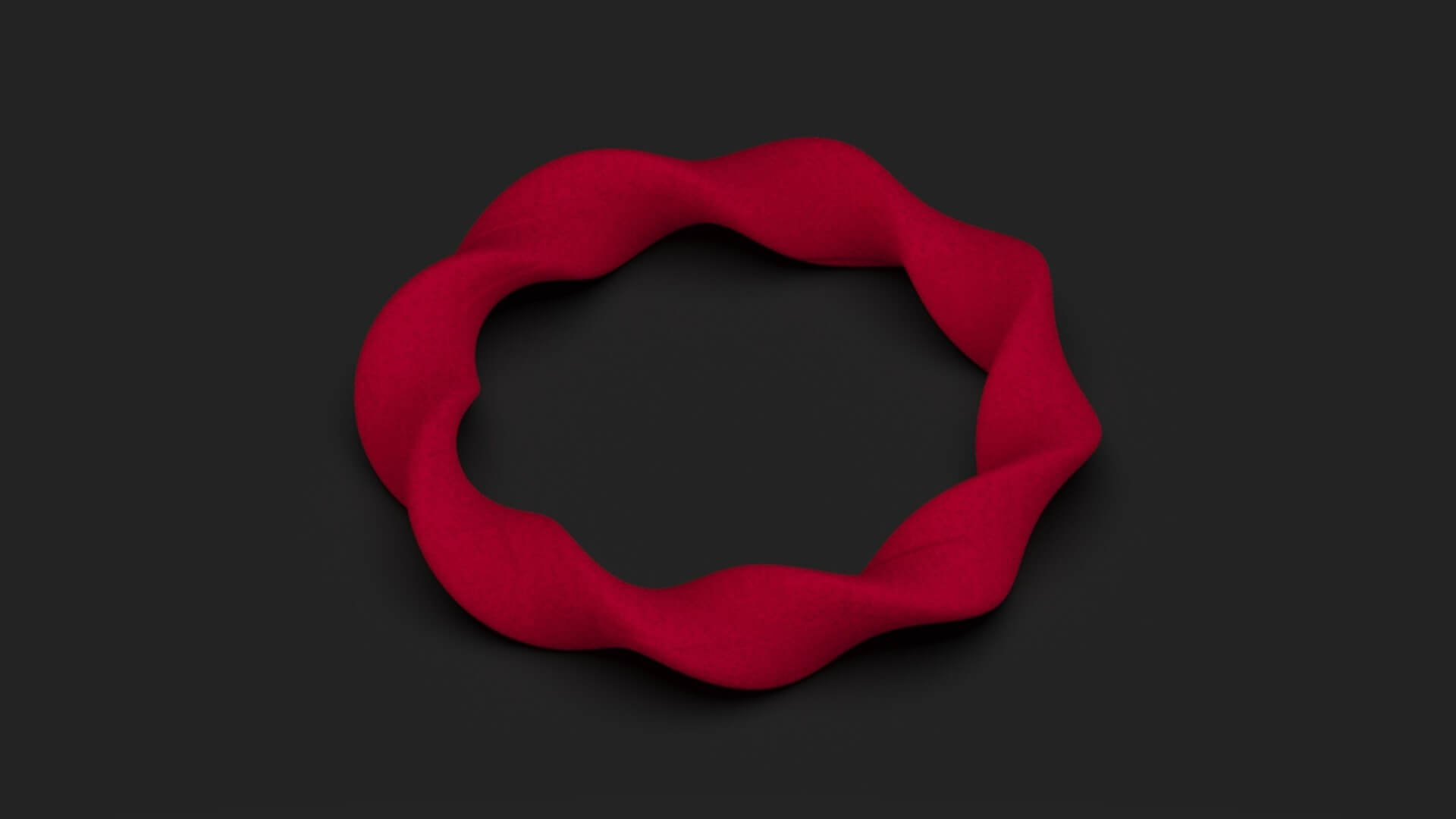 Curly Bracelet - 3D Print Model by Furqan03