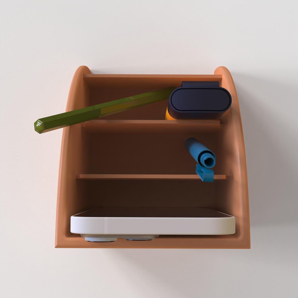 Desktop Organizer - 3D Model by Furqan03