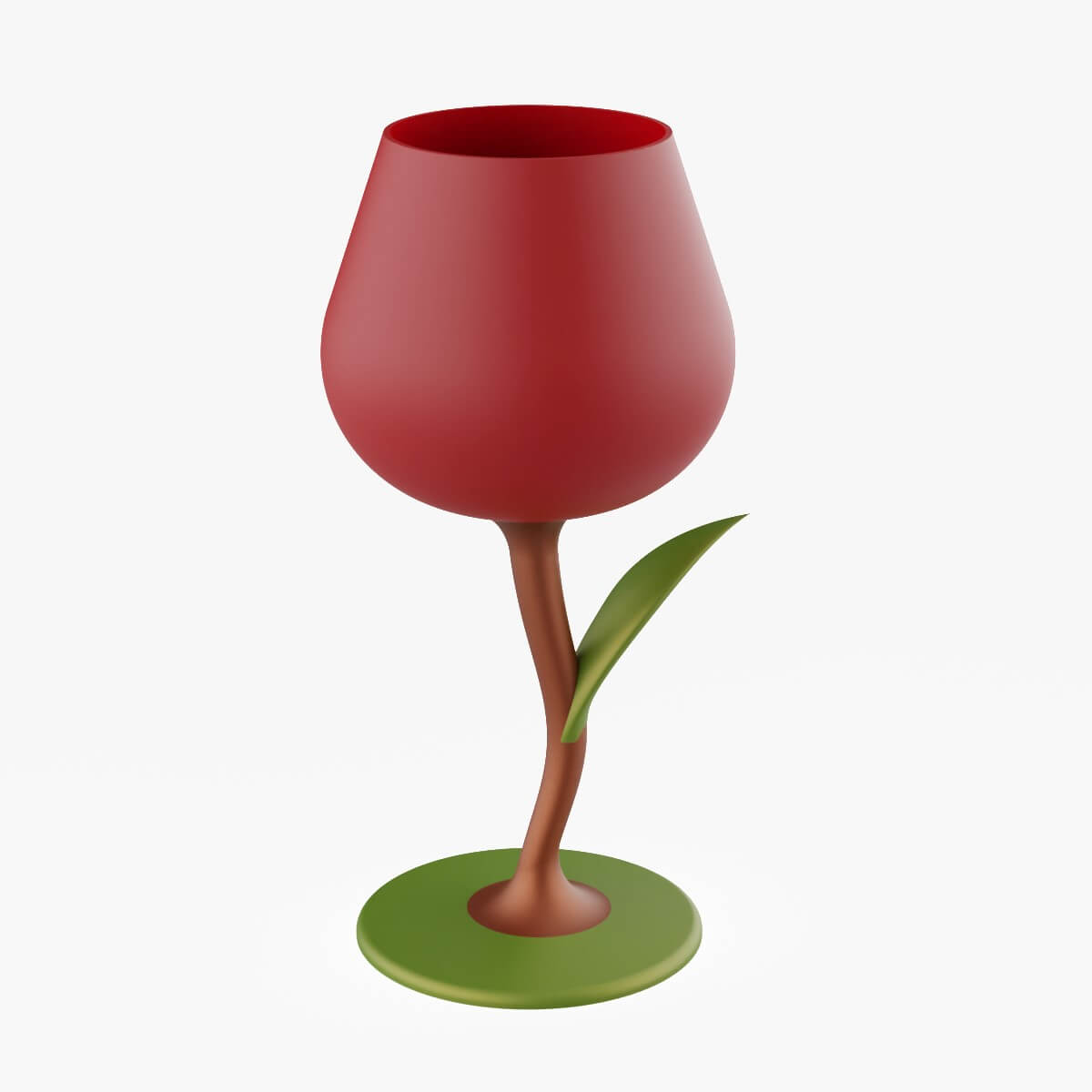 Drinking Glass - 3D Print Model by Furqan03