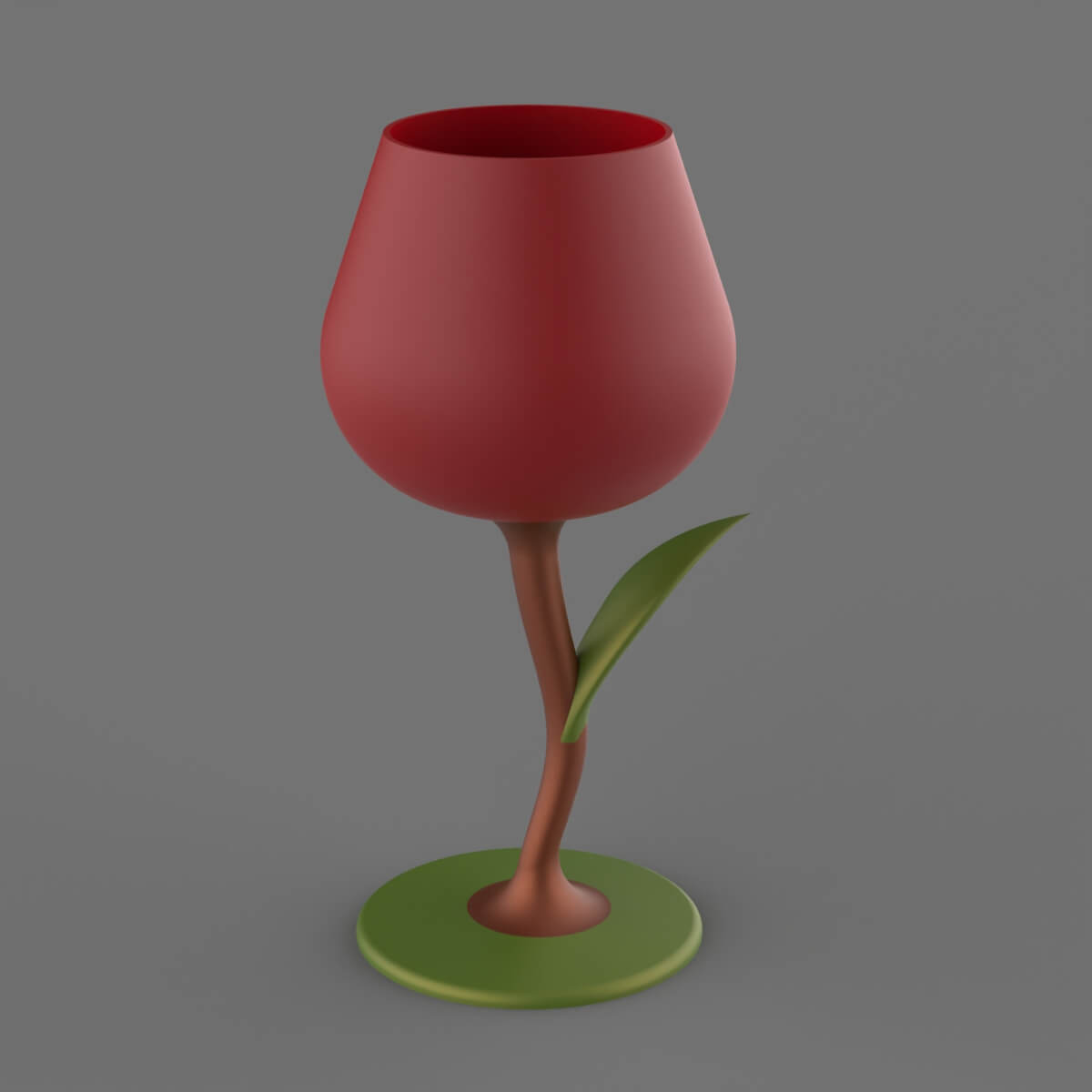 Drinking Glass - 3D Print Model by Furqan03