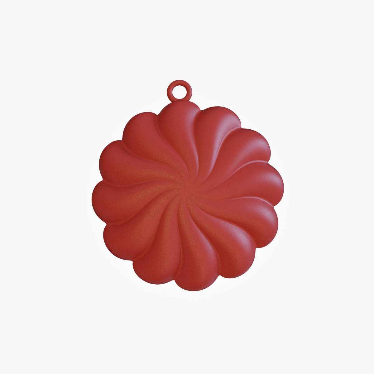 Flower Pendant - 3D Model by Furqan03