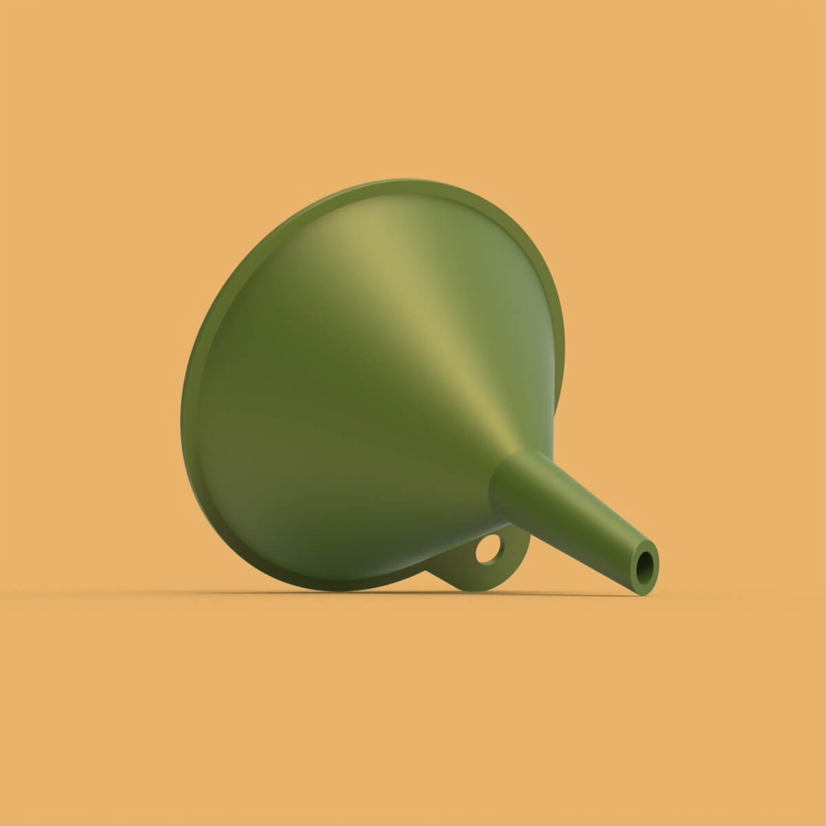 Liquid Funnel - 3D Print Model by Furqan03