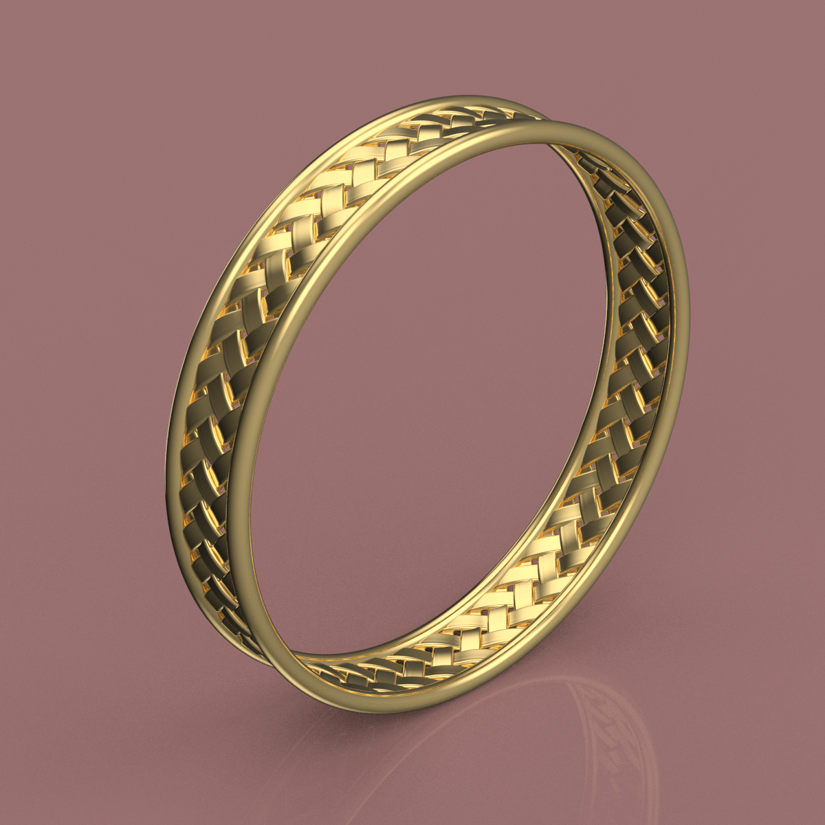 Bracelet 3D Render, Digital Art by Furqan03