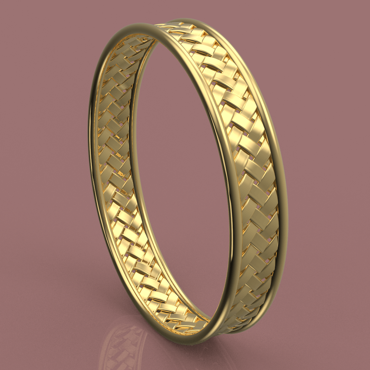 Bracelet 3D Render, Digital Art by Furqan03
